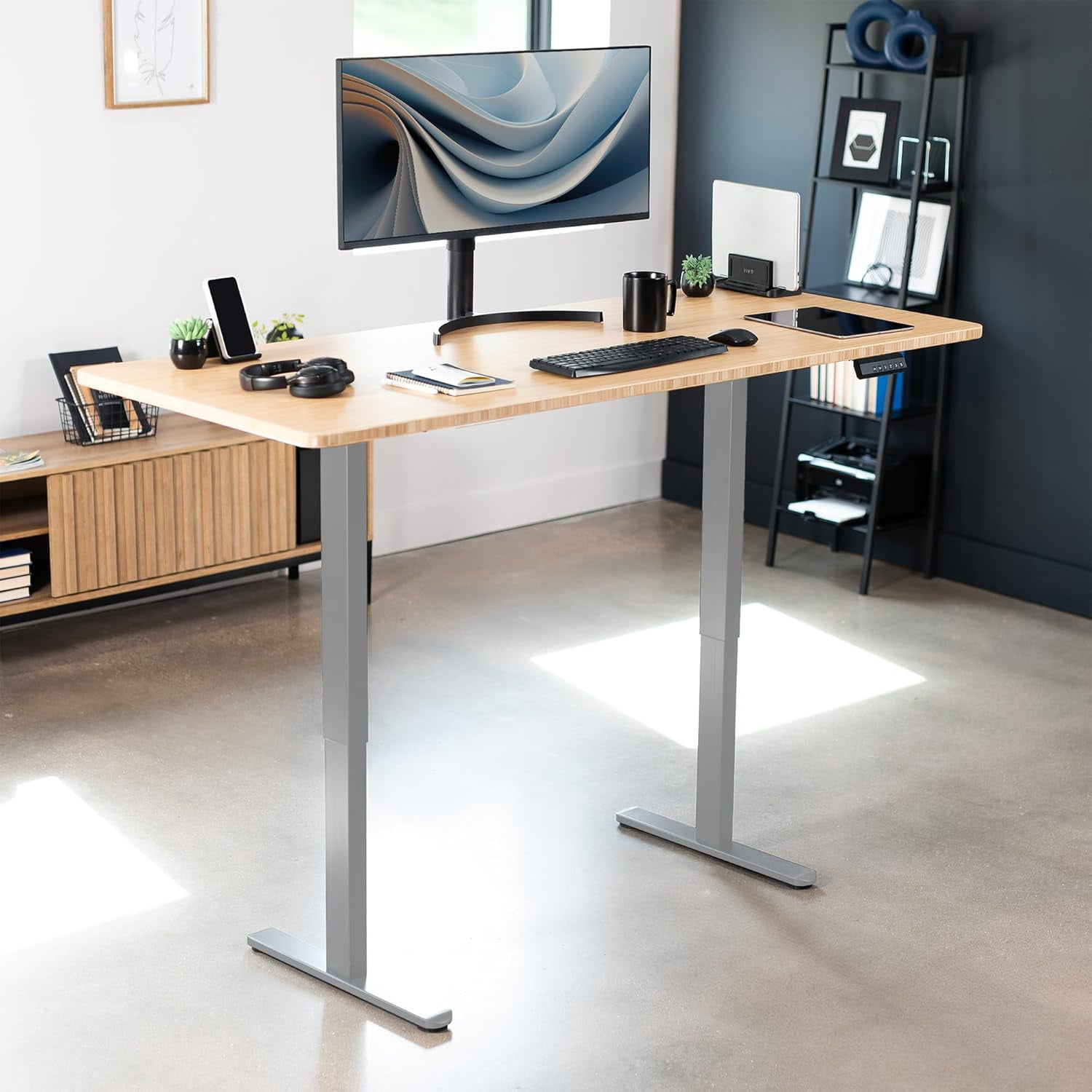 Electric Standing Desk, Dual Motor Height Adjustable with Memory ...