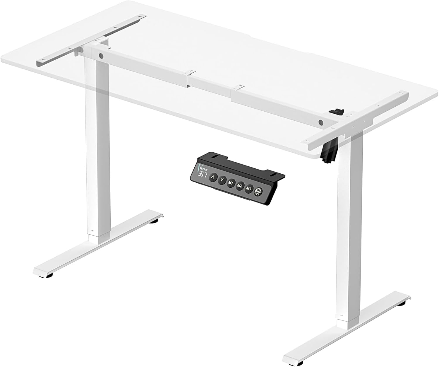 Electric Standing Desk Legs Adjustable Height Up to 46.2 inch ...