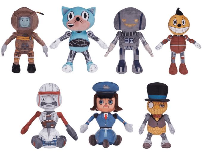 The Electric State Plush Toys Movie 12Inch Herman Robot The Electric ...