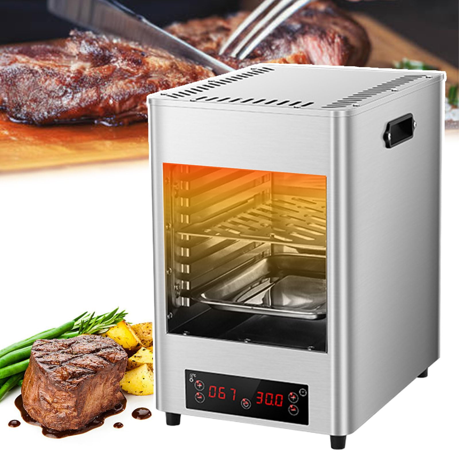 Electric Steak Oven - Indoor - 8-Layer - Inner Dimensions: 20×30×21cm ...