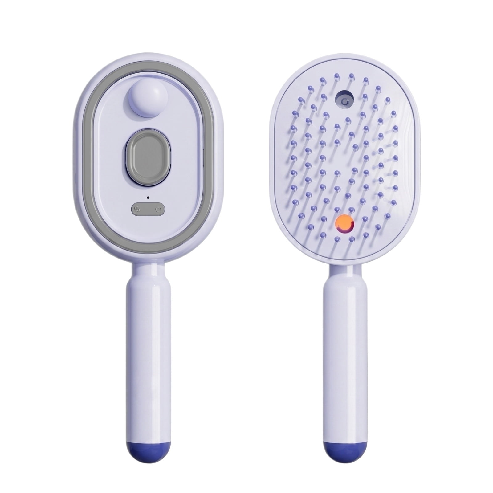 Electric Steam Hair Brush, 3-in-1 Electric Mist Hair Straightening Comb ...