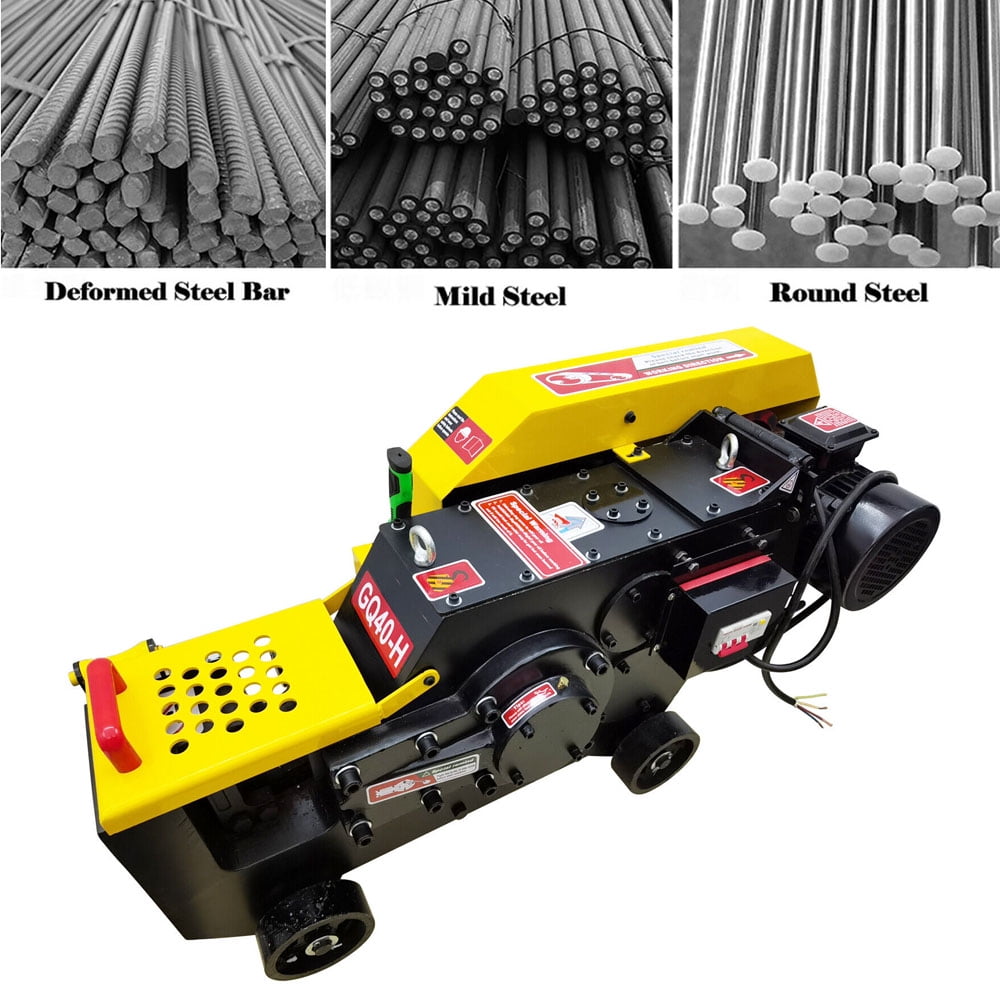 Electric Steel Bar Cutter Steel Bar Cutting Machine Rebar Cutter Max 1. ...