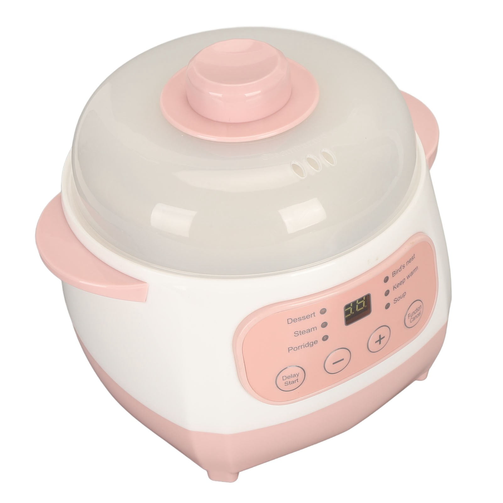 Electric Stew Pot 1L 200W Anti Dry Burn Safe Intelligent Ceramic Cooker ...