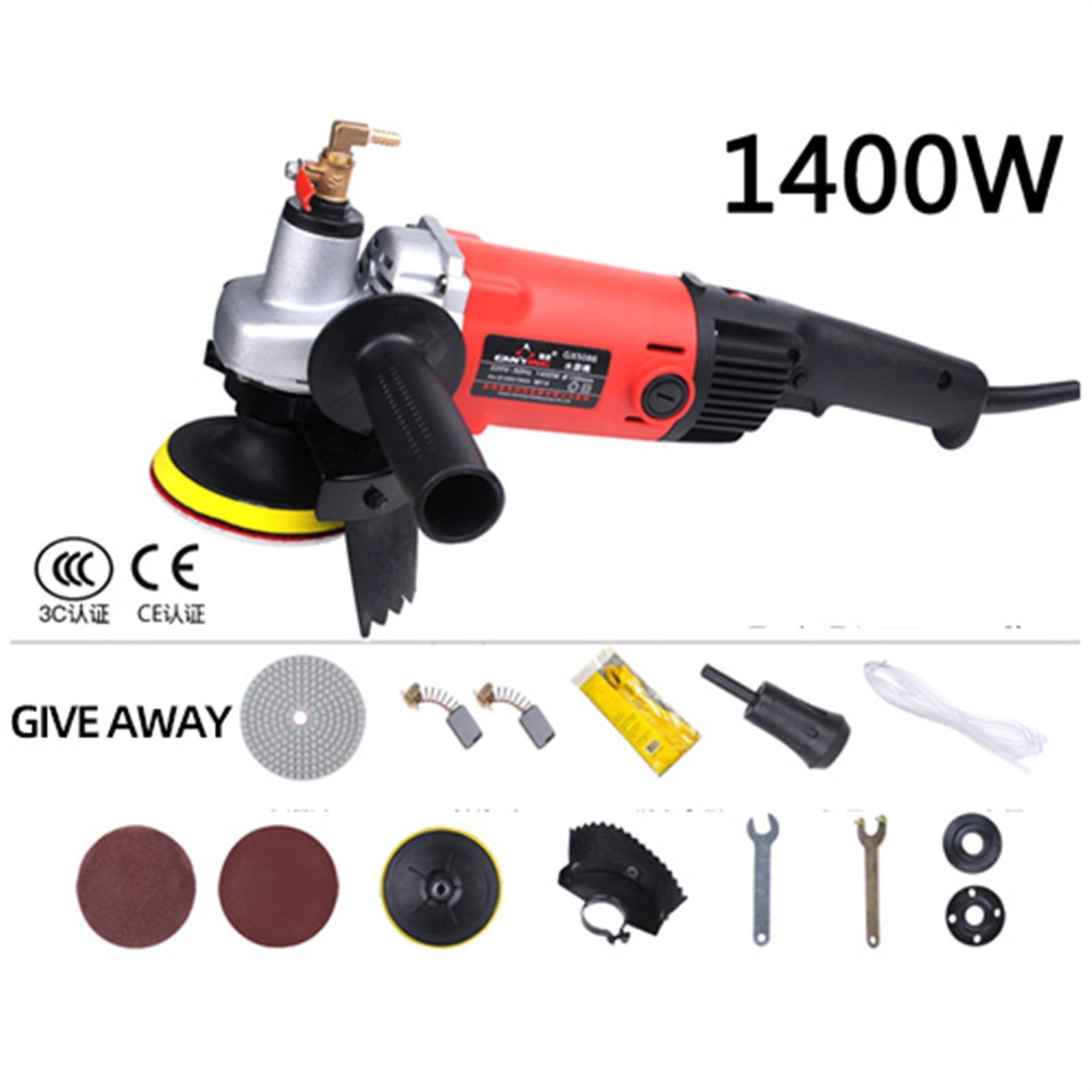 Electric Stone Hand Wet Polisher Electric Marble Granite Polishing ...