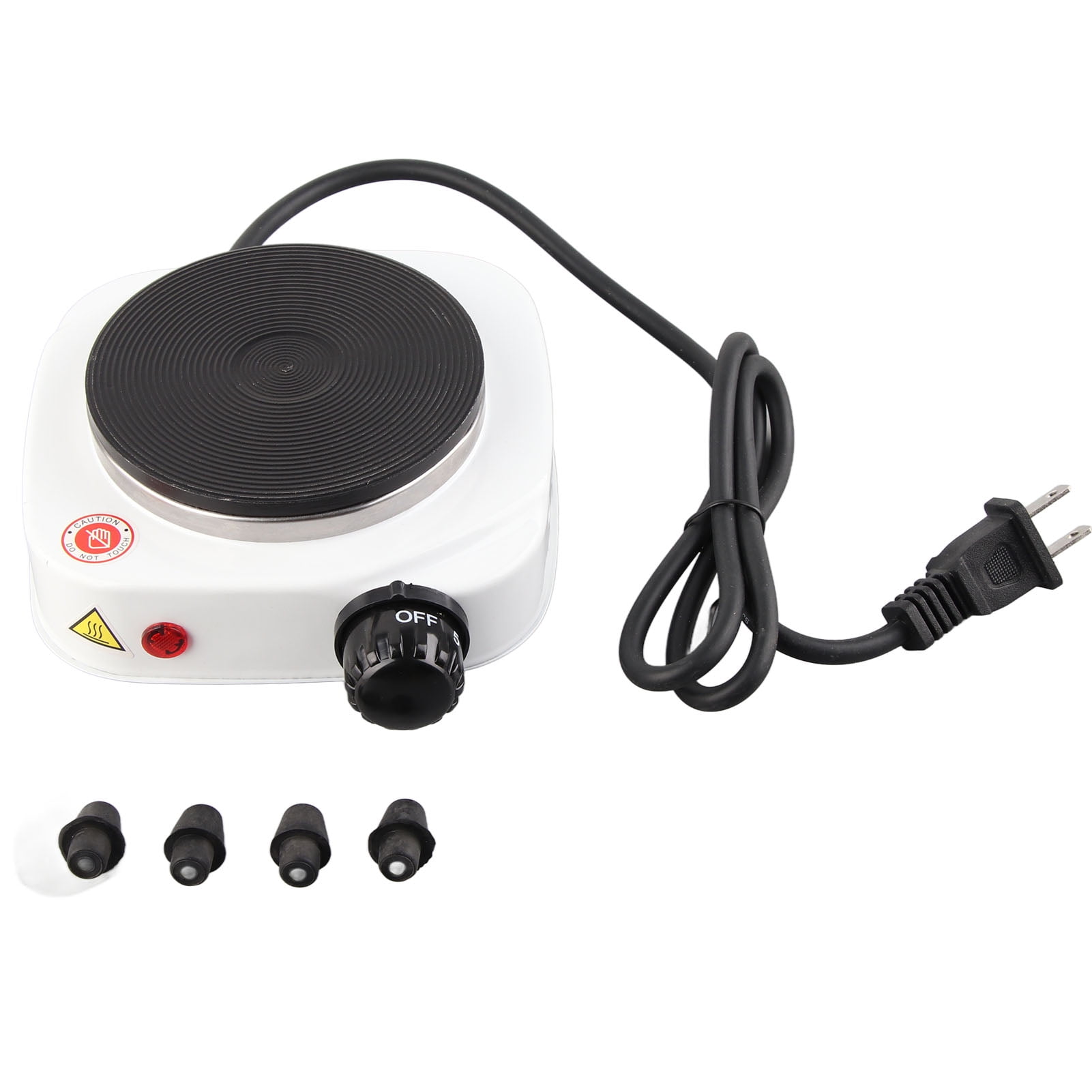 Electric Stove 500W Compact Portable Single Electric Hob Hot Plate ...