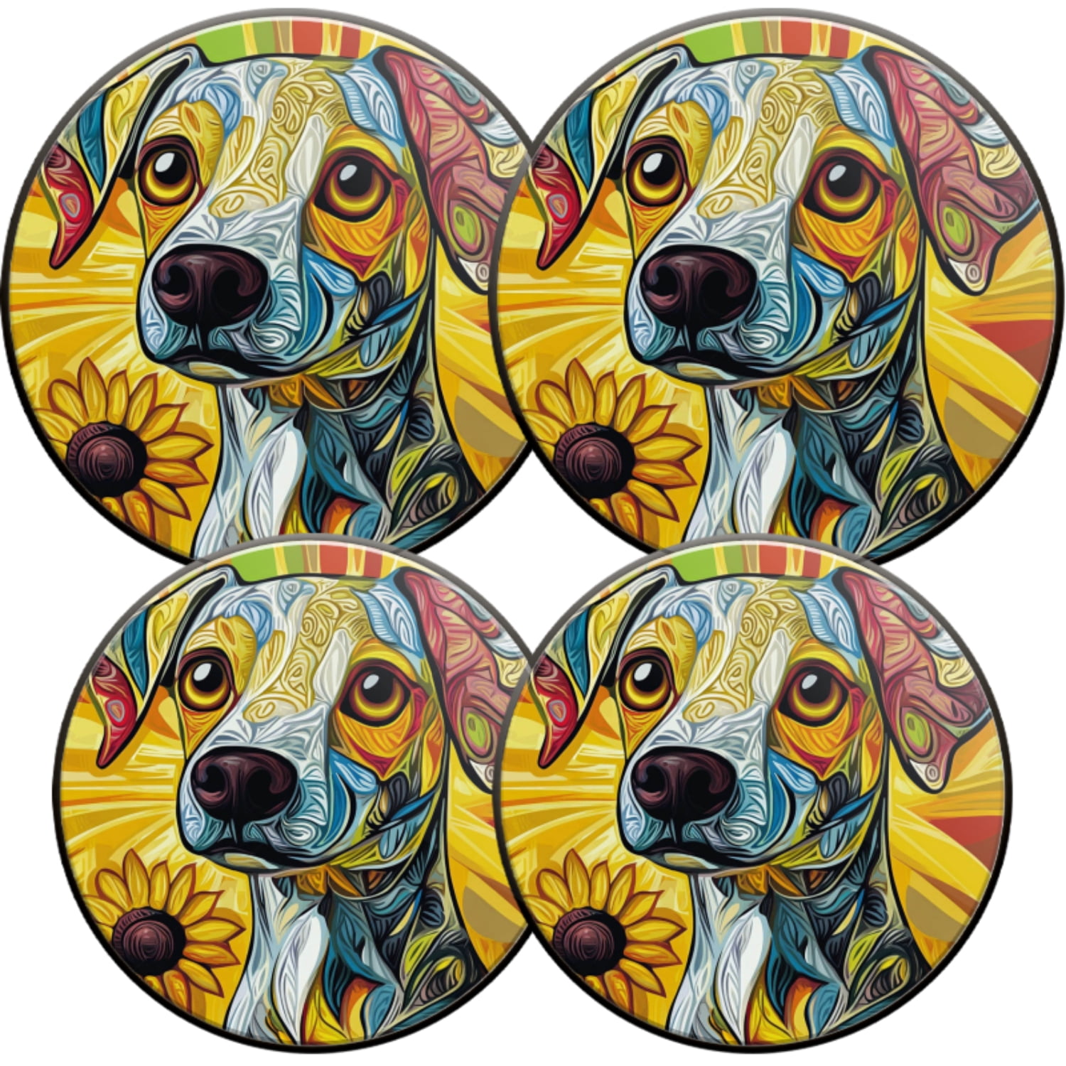 Electric Stove Burner Covers,4 Pcs Round Gas Burner Cover,8 and 10 Inch ...