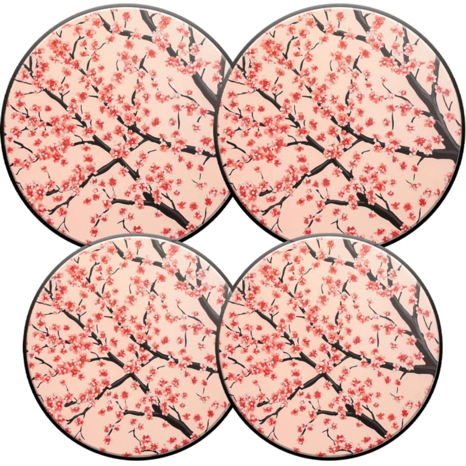 Electric Stove Burner Covers,4 Pcs Round Gas Burner Cover,8 and 10 Inch ...
