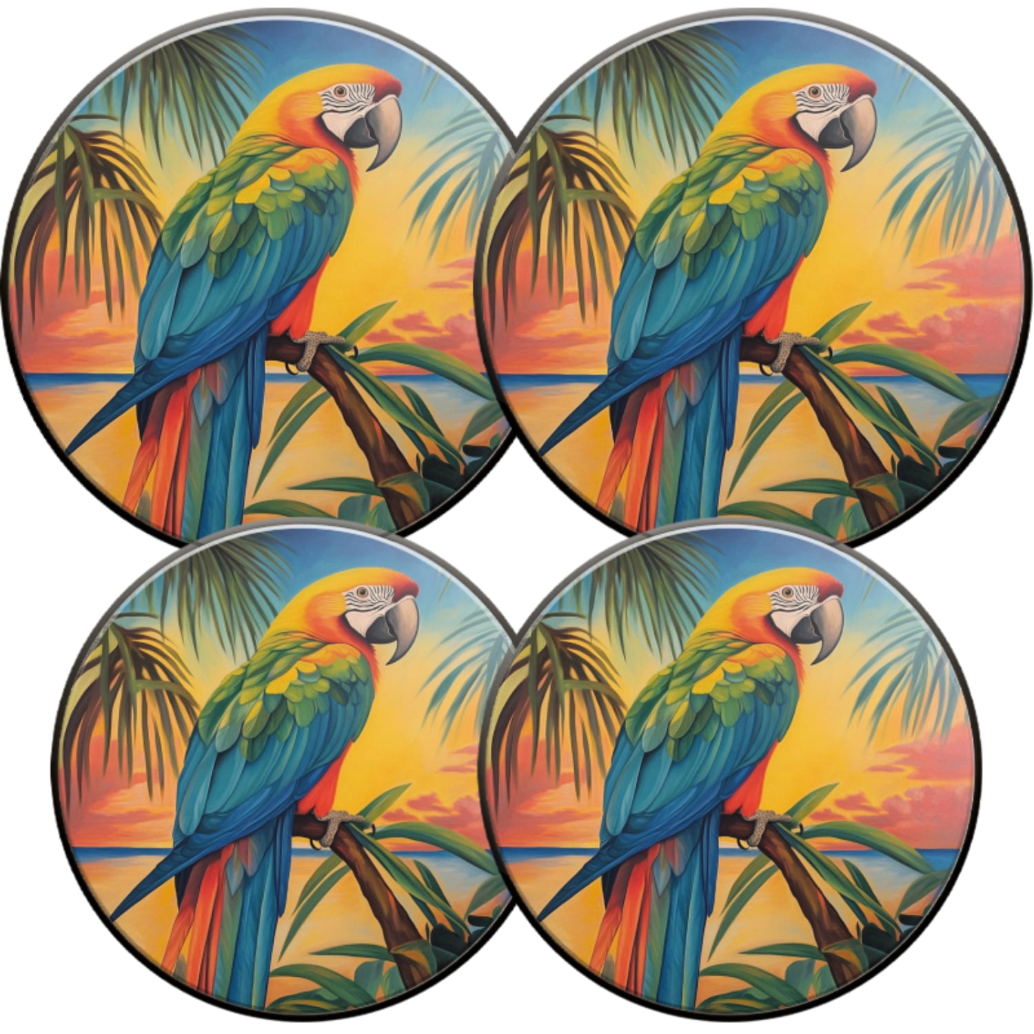 Electric Stove Burner Covers,4 Pcs Round Gas Burner Cover,8 and 10 Inch ...