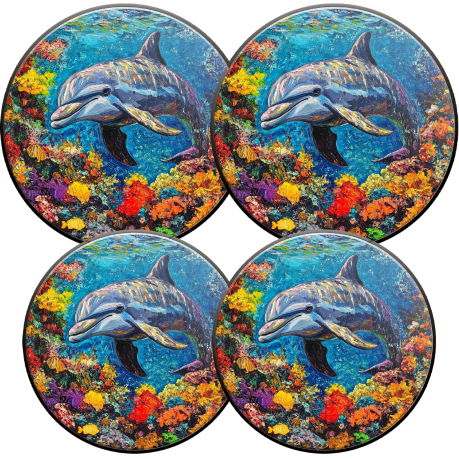 Electric Stove Burner Covers,4 Pcs Round Gas Burner Cover,8 and 10 Inch ...