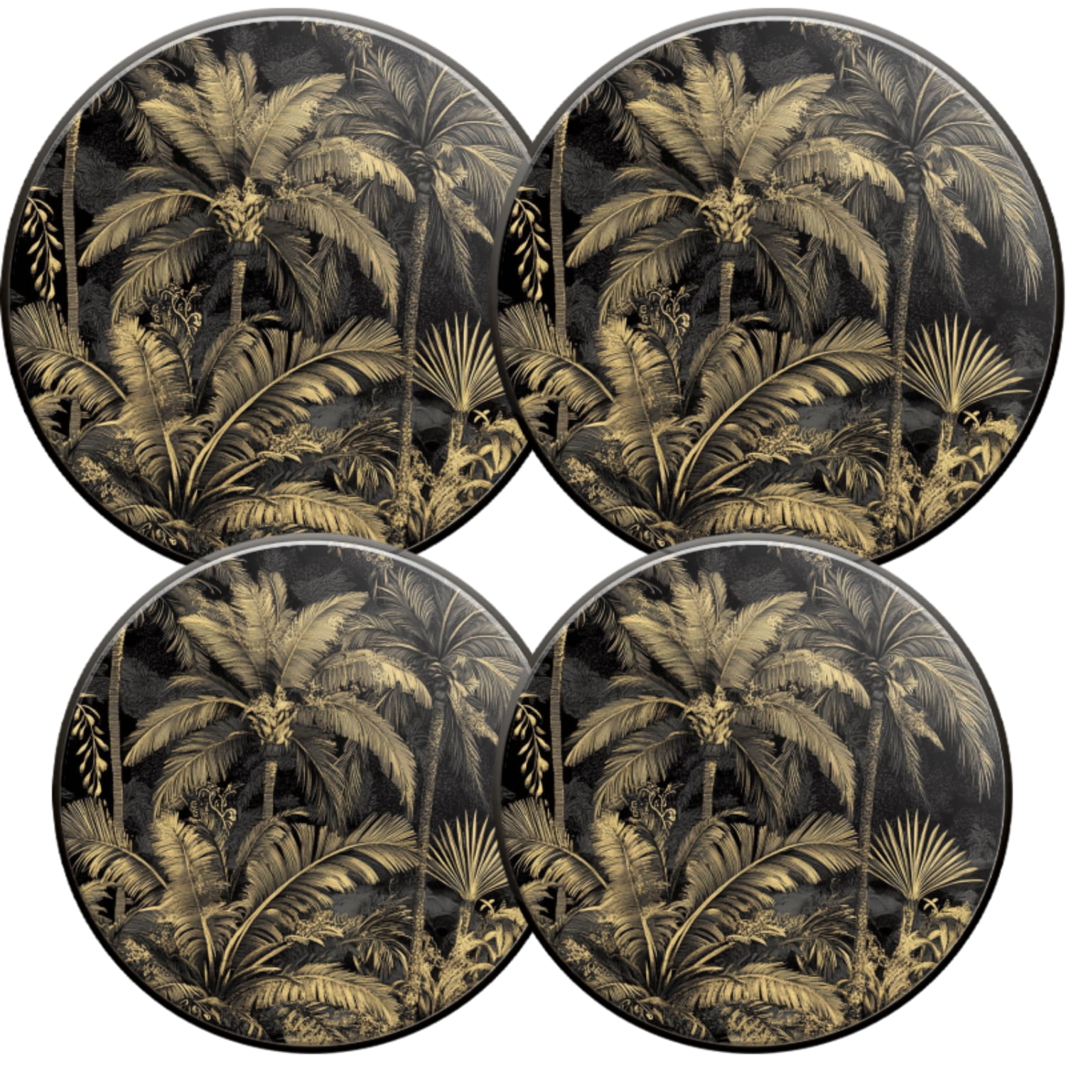 Electric Stove Burner Covers,4 Pcs Round Gas Burner Cover,8 and 10 Inch ...