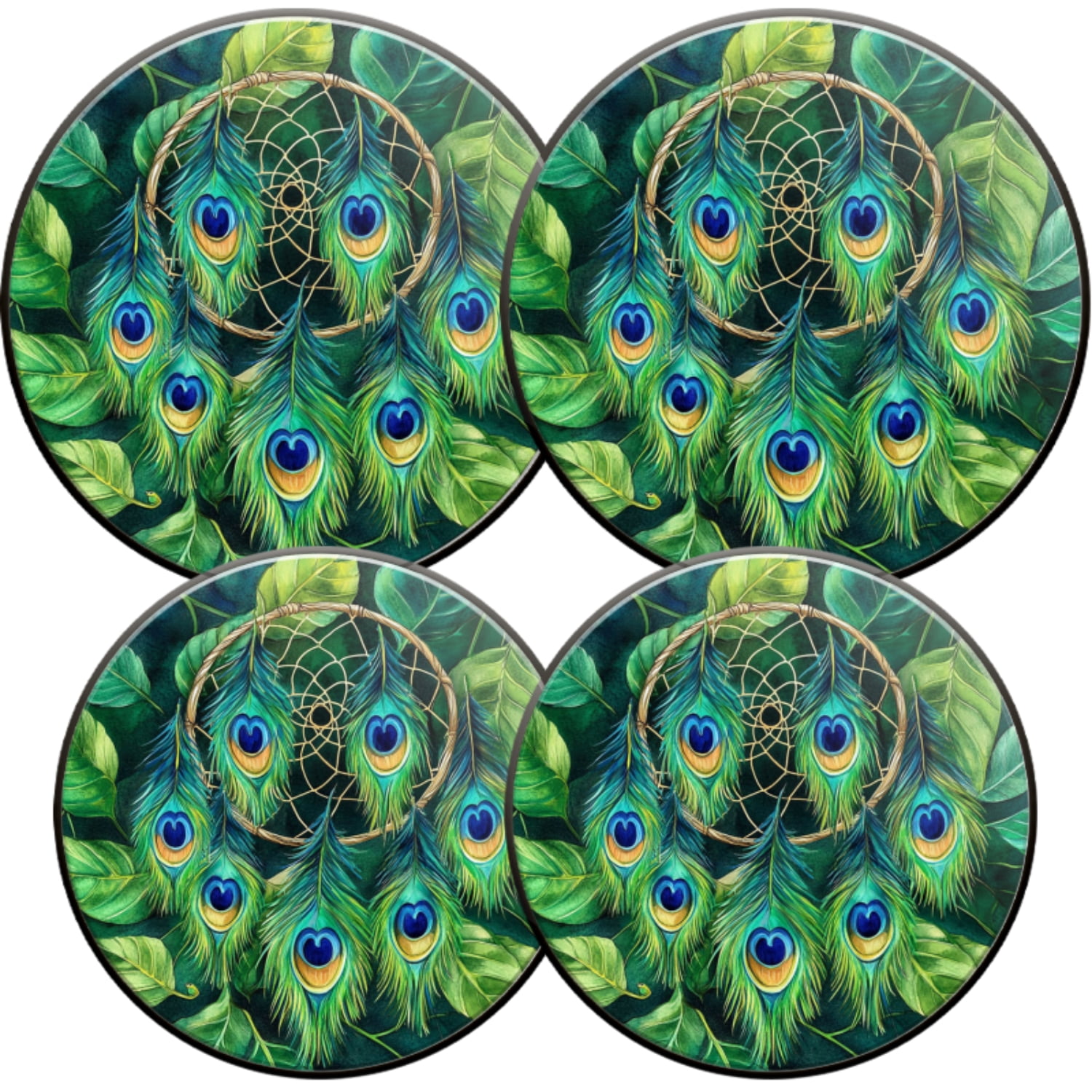 Electric Stove Burner Covers,4 Pcs Round Gas Burner Cover,8 and 10 Inch ...