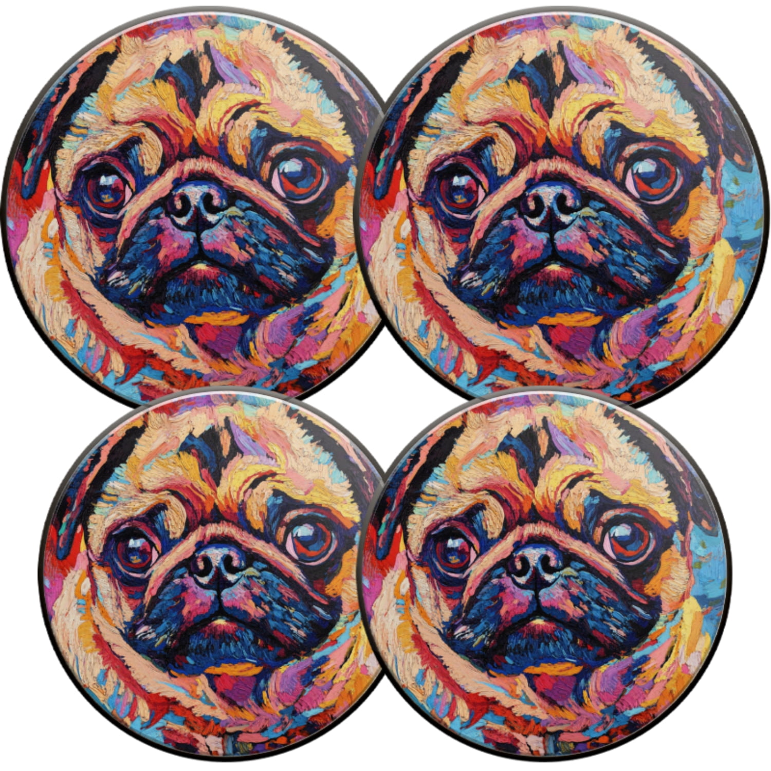Electric Stove Burner Covers,4 Pcs Round Gas Burner Cover,8 and 10 Inch ...
