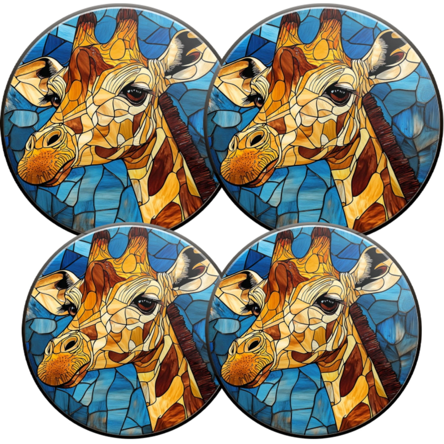 Electric Stove Burner Covers,4 Pcs Round Gas Burner Cover,8 and 10 Inch ...