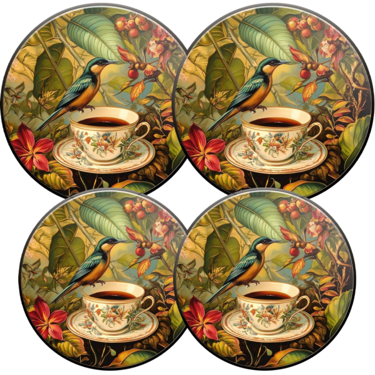 Electric Stove Burner Covers,4 Pcs Round Gas Burner Cover,8 and 10 Inch ...