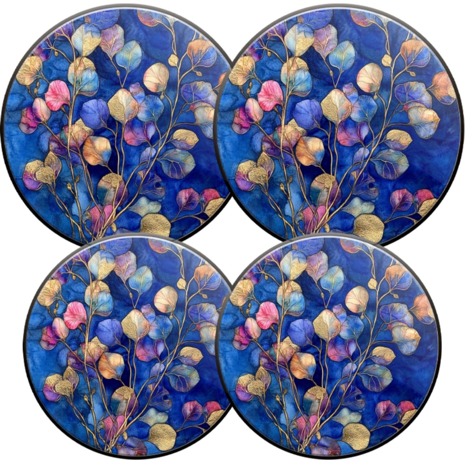 Electric Stove Burner Covers,4 Pcs Round Gas Burner Cover,8 and 10 Inch ...