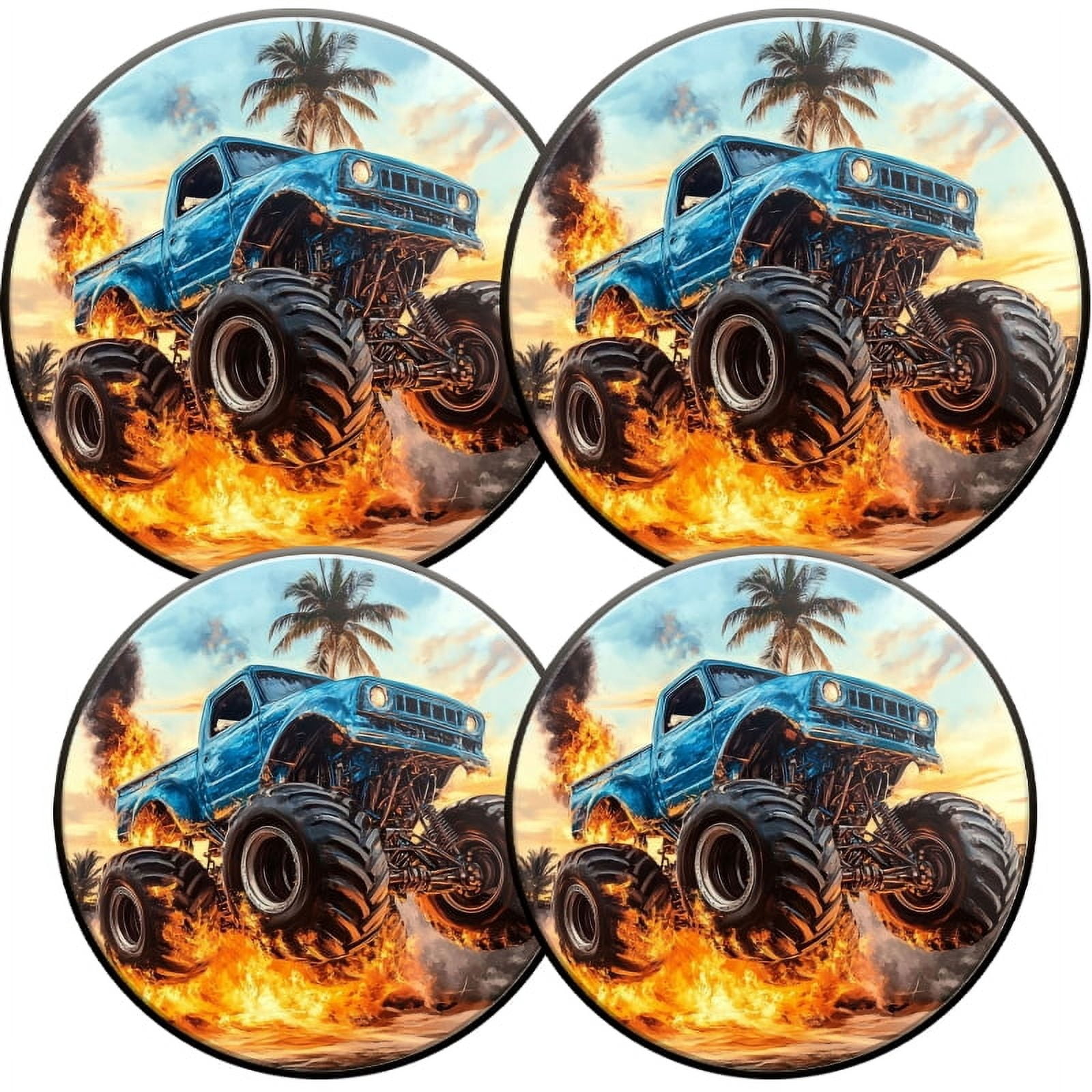 Electric Stove Burner Covers, Set of 4, Round Burner Cover,8 and 10 ...