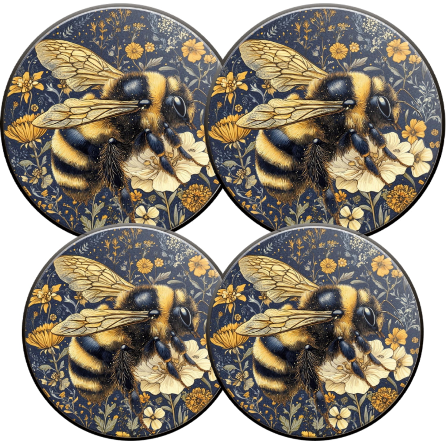 Electric Stove Burner Covers,4 Pcs Round Gas Burner Cover,8 and 10 Inch ...