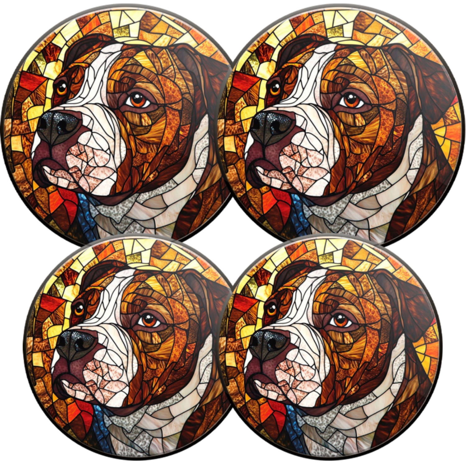 Electric Stove Burner Covers,4 Pcs Round Gas Burner Cover,8 and 10 Inch ...
