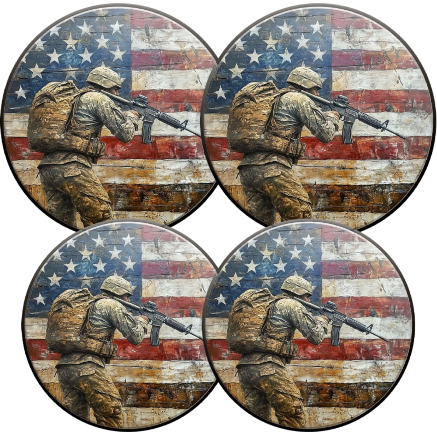 Electric Stove Burner Covers,4 Pcs Round Gas Burner Cover,8 and 10 Inch ...