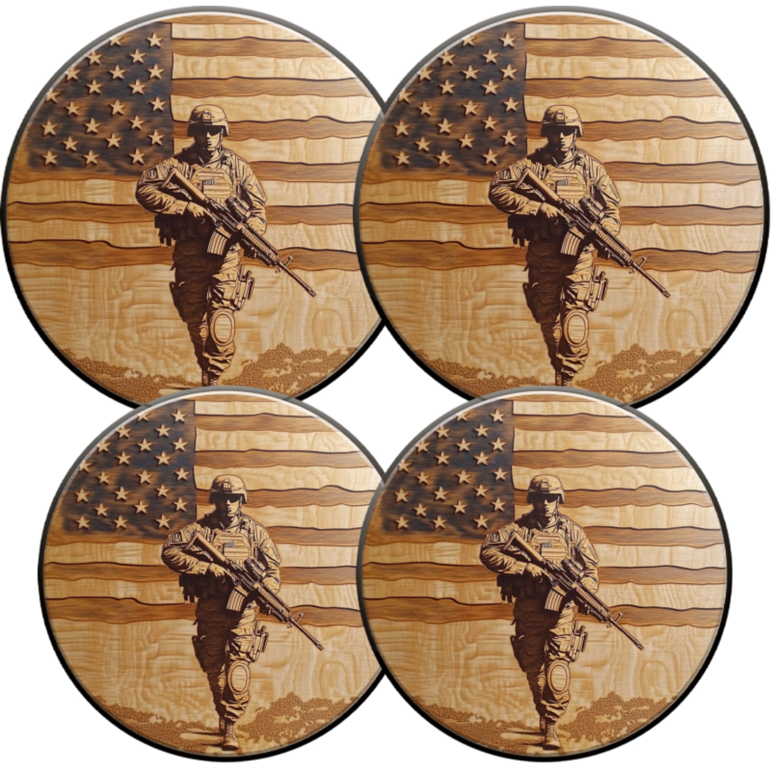 Electric Stove Burner Covers,4 Pcs Round Gas Burner Cover,8 and 10 Inch ...