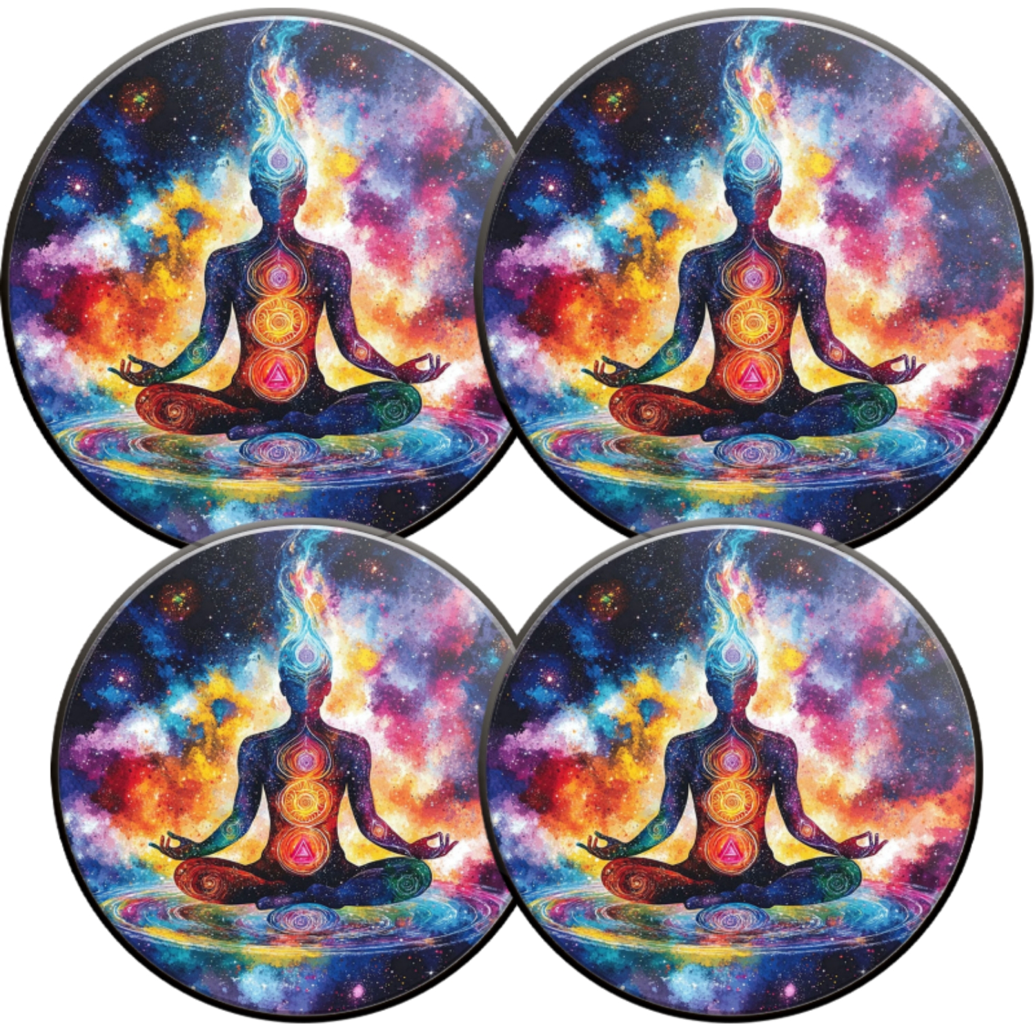 Electric Stove Burner Covers,4 Pcs Round Gas Burner Cover,8 and 10 Inch ...