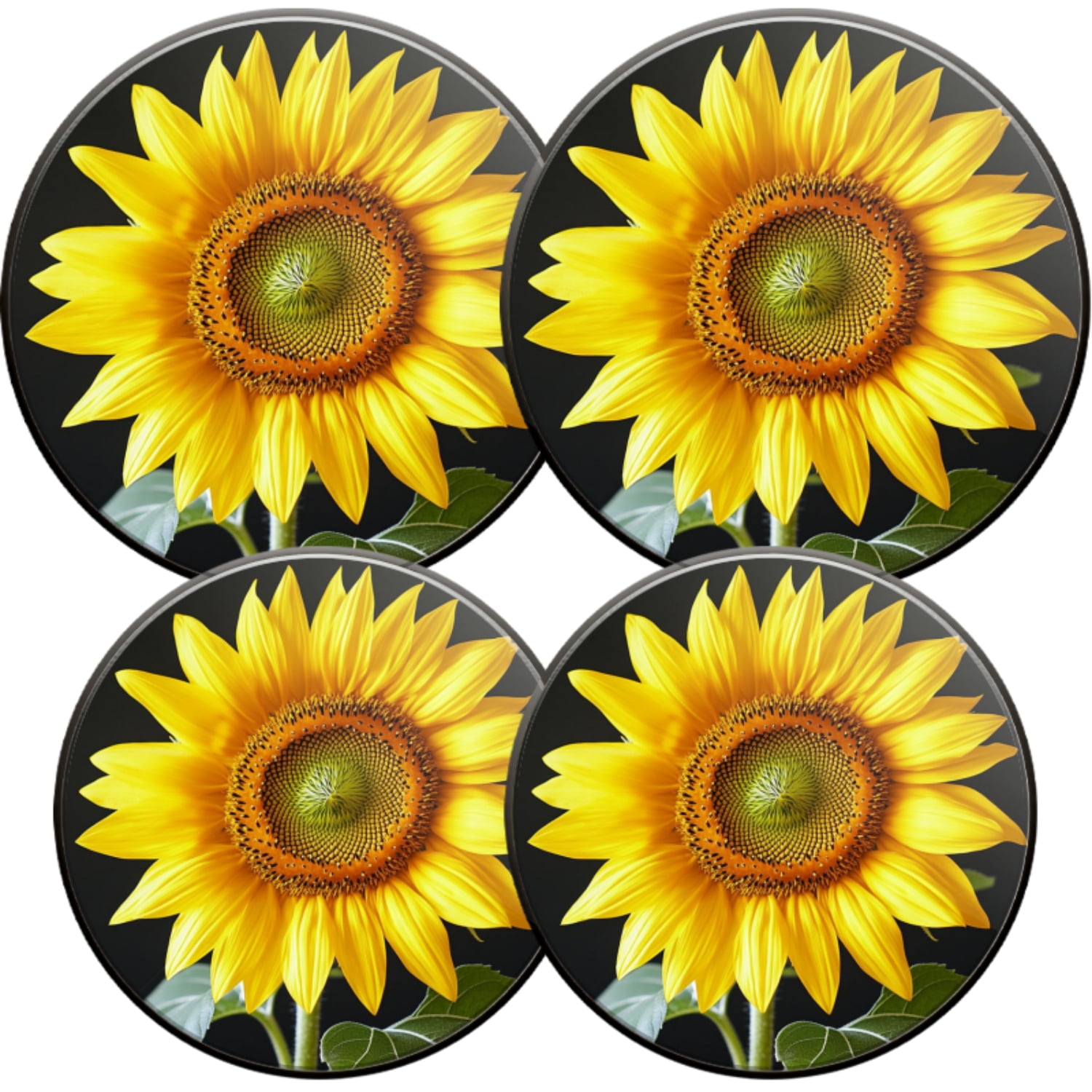 Electric Stove Burner Covers,4 Pcs Round Gas Burner Cover,8 and 10 Inch ...