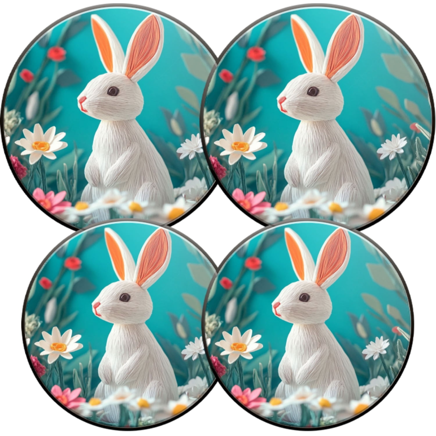 Electric Stove Burner Covers,4 Pcs Round Gas Burner Cover,8 and 10 Inch ...