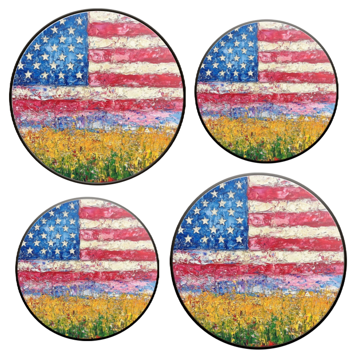 Electric Stove Burner Covers Set of 4 for Range Accessories, The ...