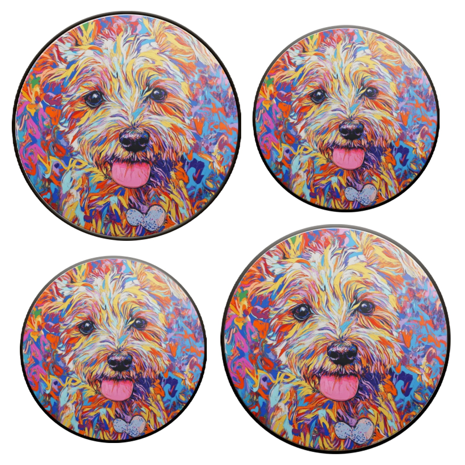 Electric Stove Burner Covers Set of 4 for Range Accessories, Fluffy ...
