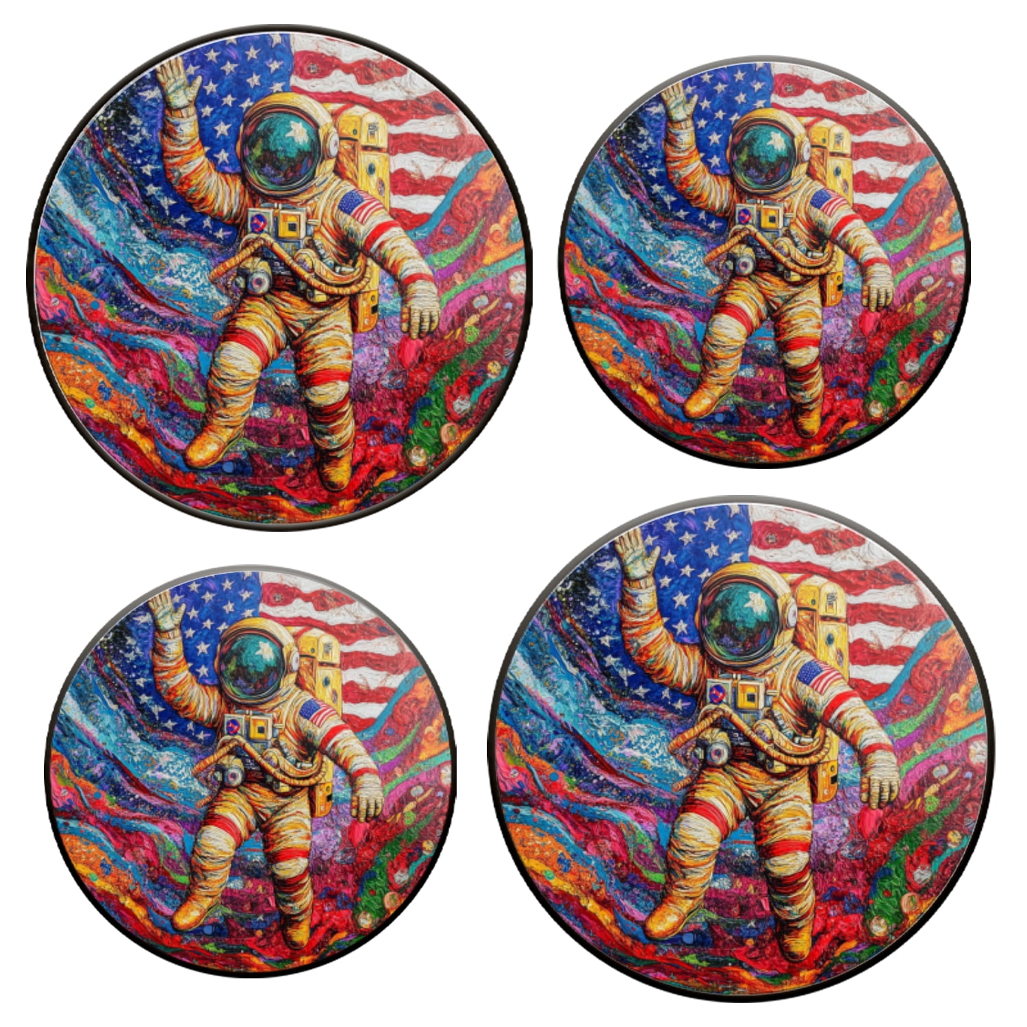 Electric Stove Burner Covers Set of 4 for Range Accessories, Gorgeous ...