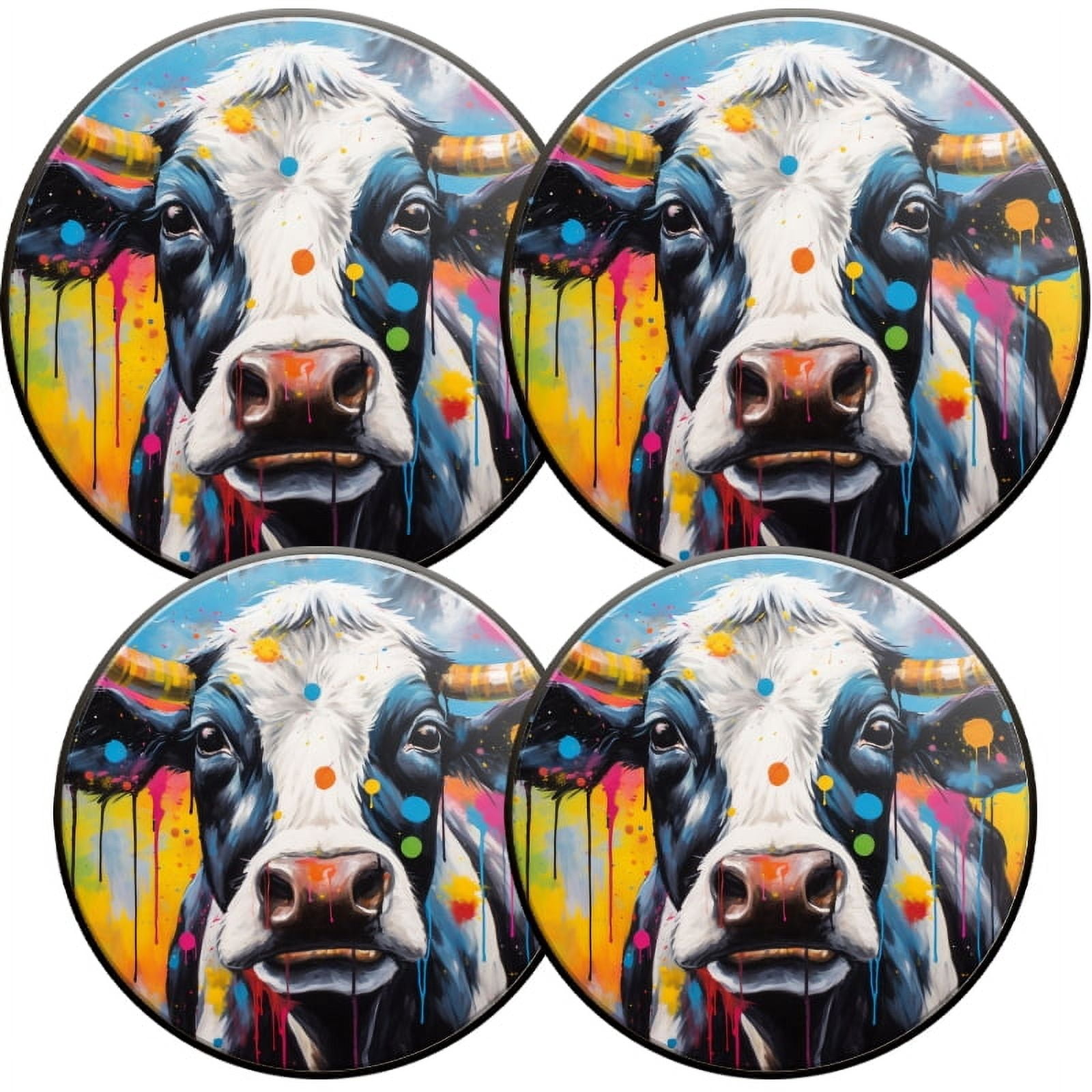 Electric Stove Burner Covers, Set of 4, Round Burner Cover,8 and 10 ...