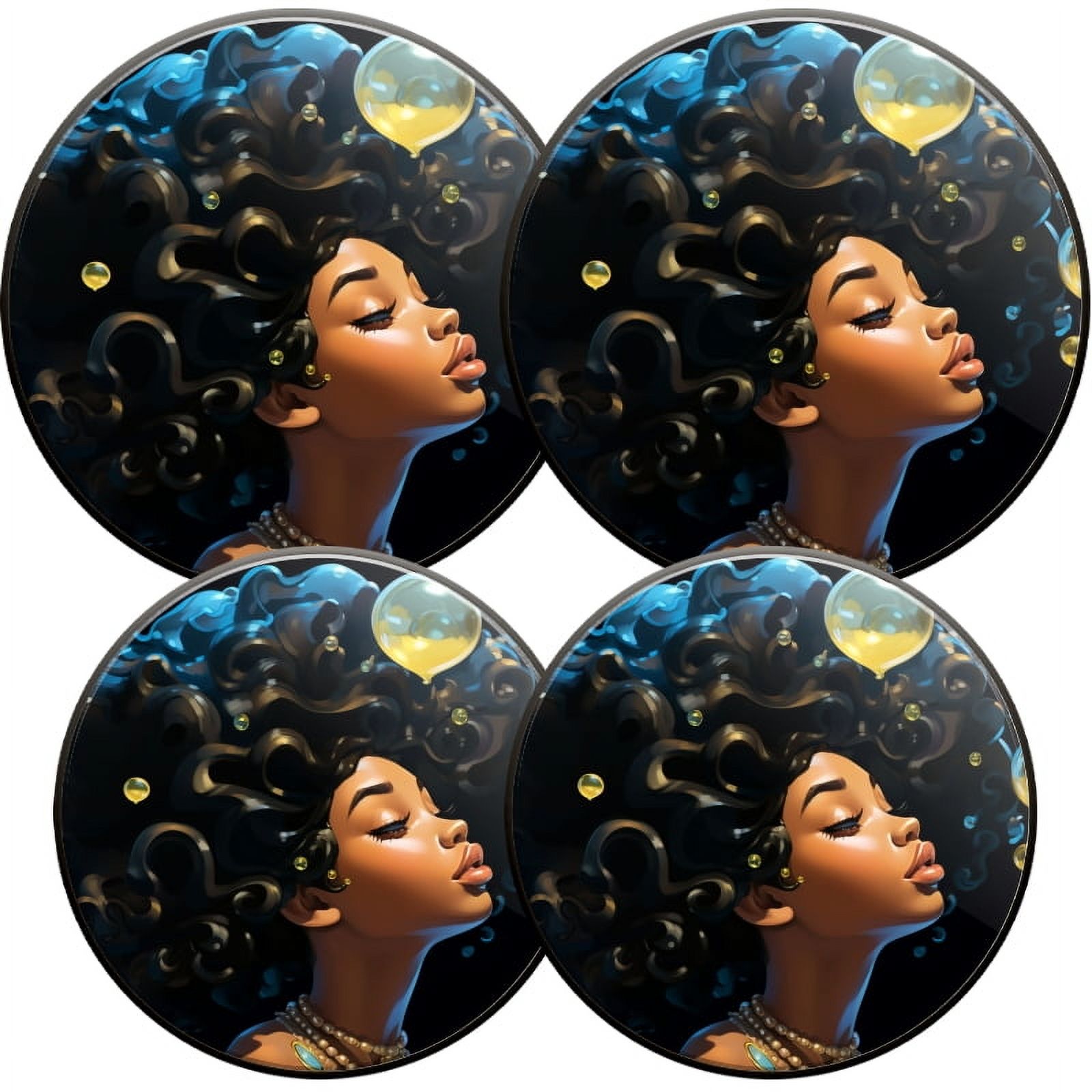 Electric Stove Burner Covers, Set of 4, Round Burner Cover,8 and 10 ...