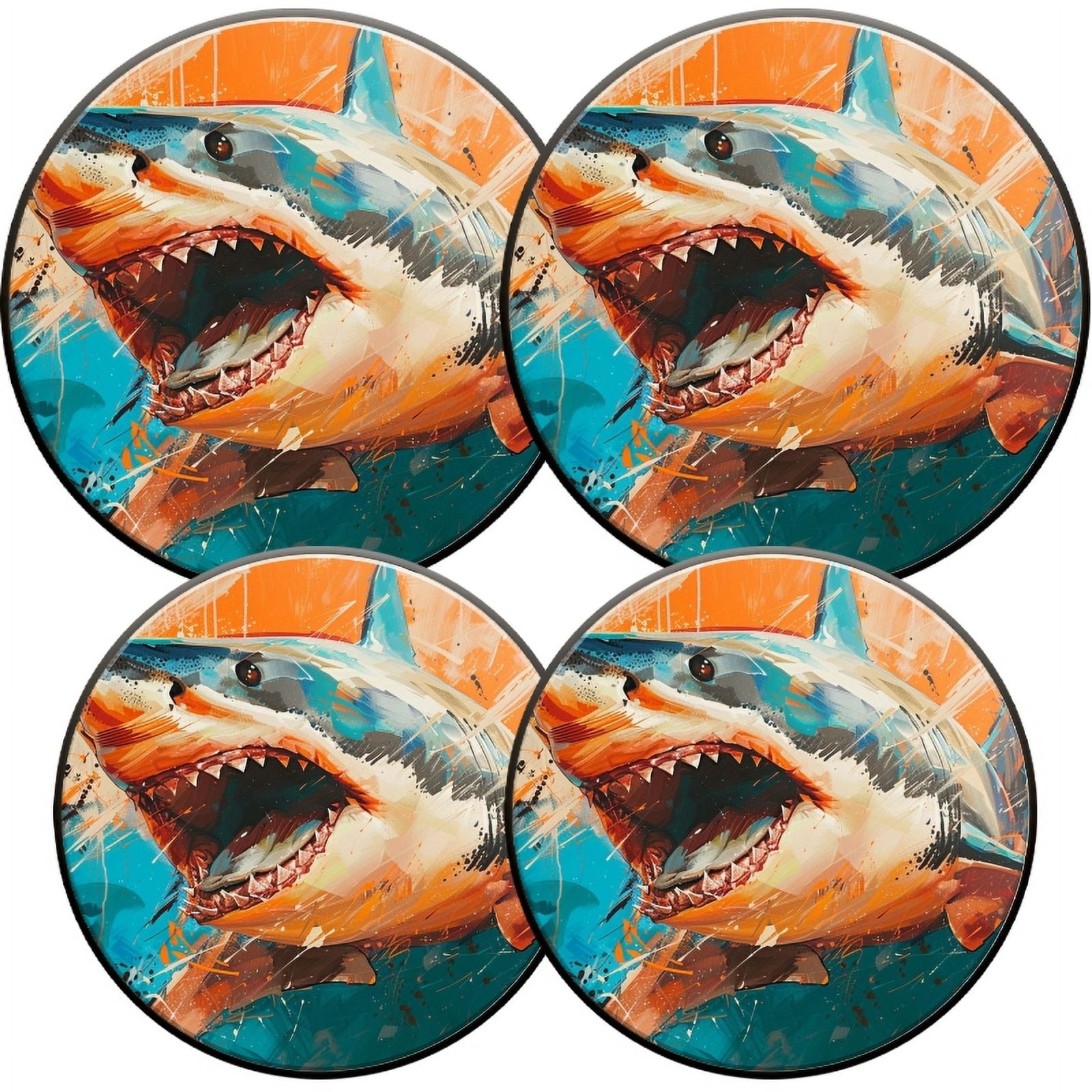 Electric Stove Burner Covers, Set of 4, Round Burner Cover,8 and 10 ...