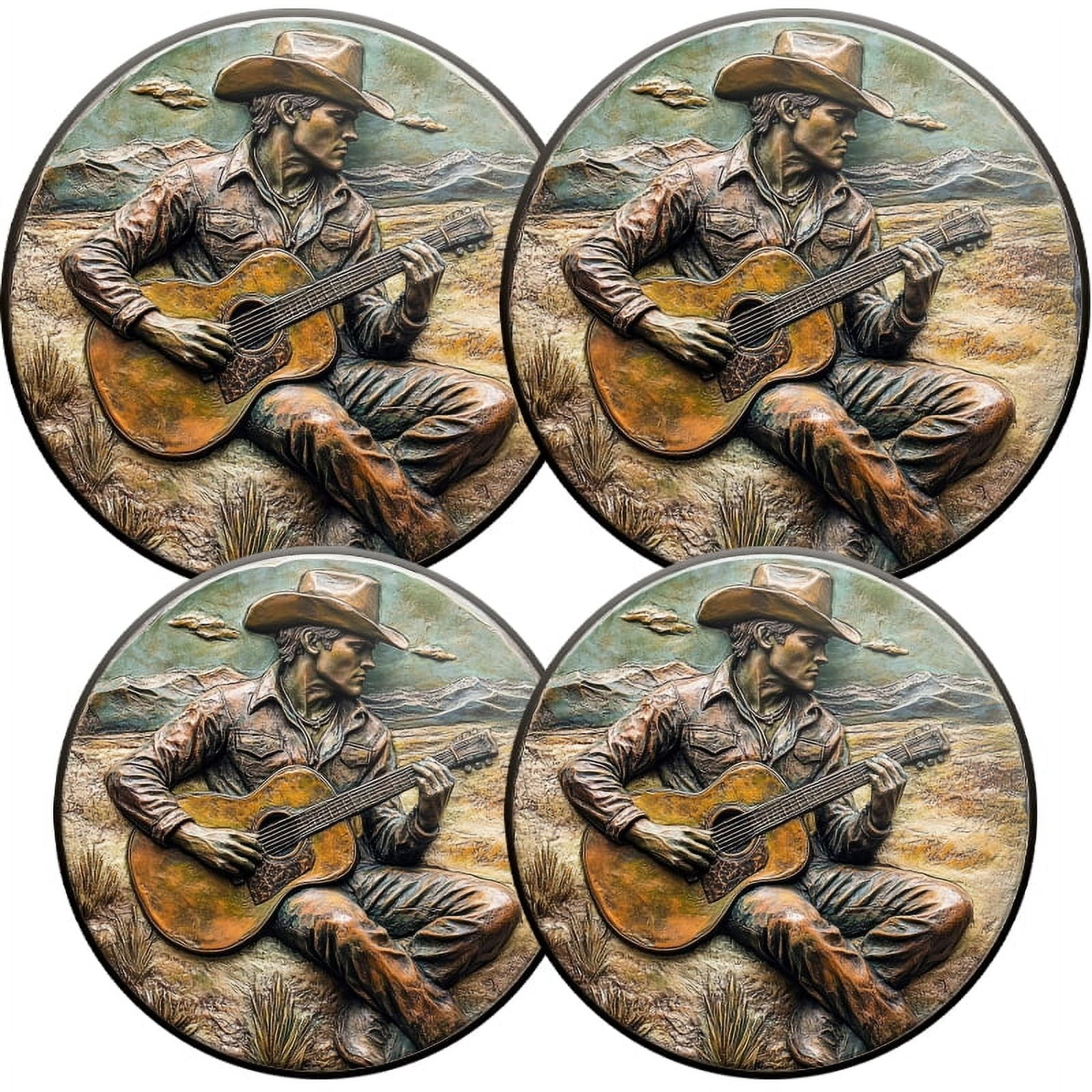 Electric Stove Burner Covers, Set of 4, Round Burner Cover,8 and 10 ...