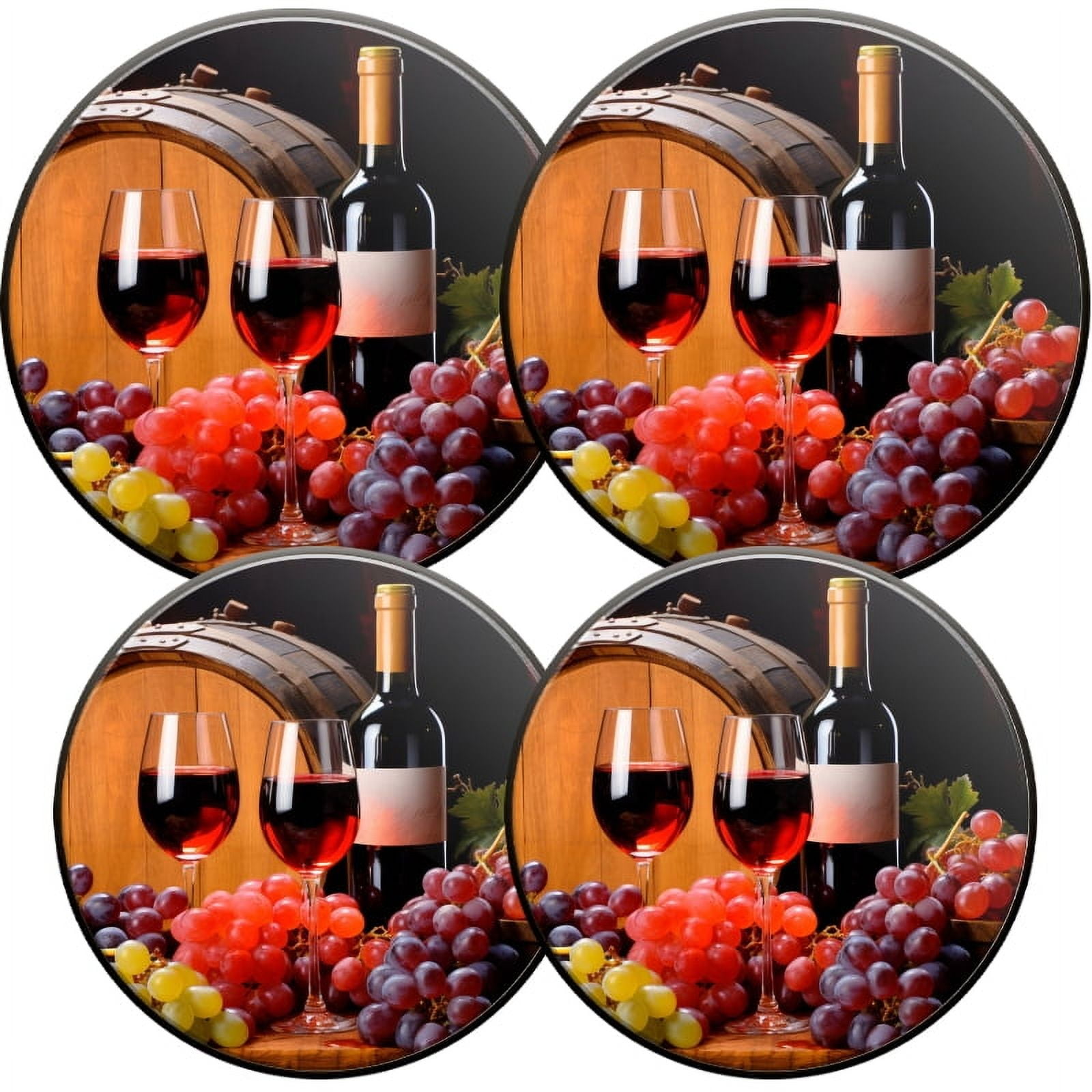 Electric Stove Burner Covers, Set of 4, Round Burner Cover,8 and 10 ...
