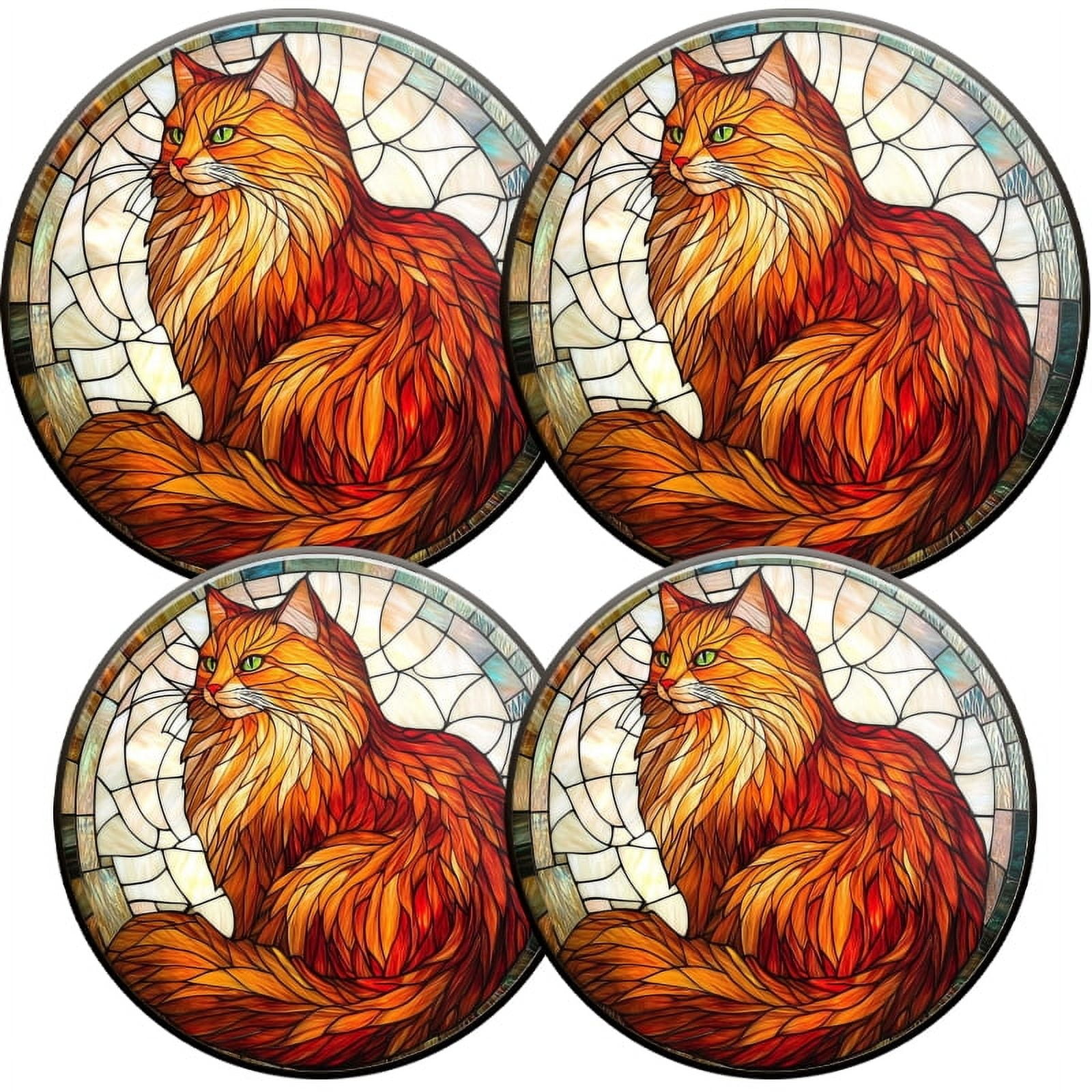 Electric Stove Burner Covers, Set of 4, Round Burner Cover,8 and 10 ...