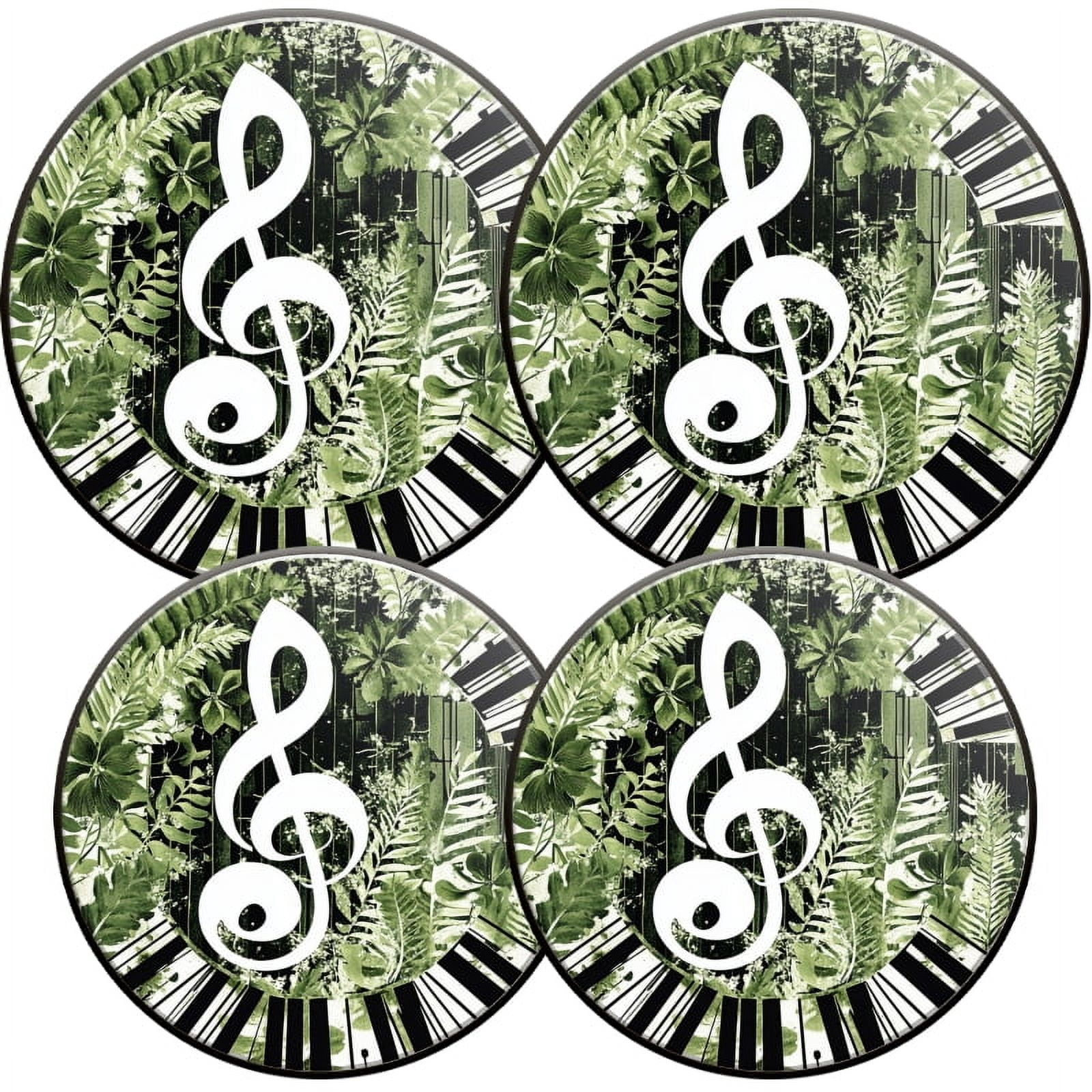 Electric Stove Burner Covers, Set of 4, Round Burner Cover,8 and 10 ...