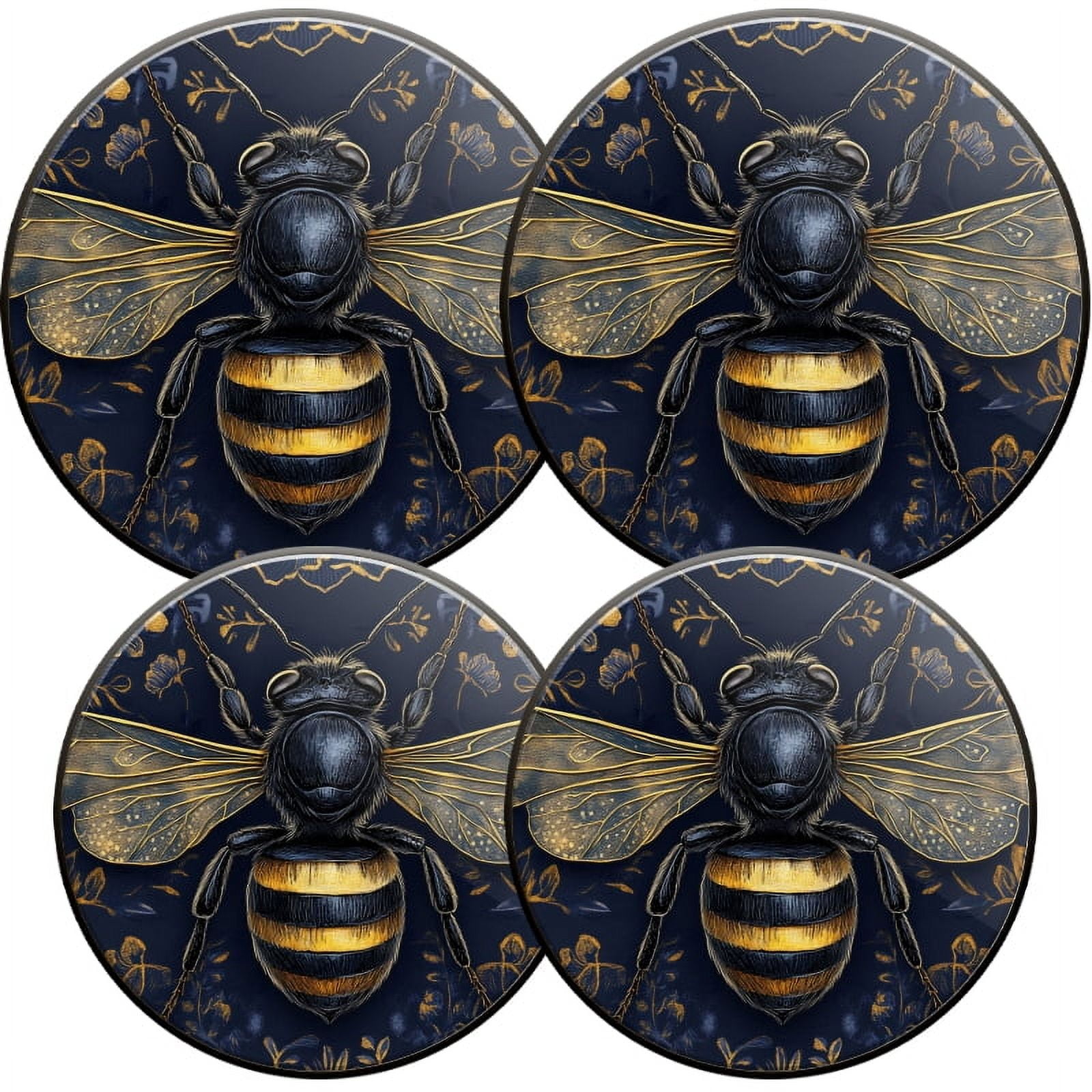 Electric Stove Burner Covers, Set of 4, Round Burner Cover,8 and 10 ...