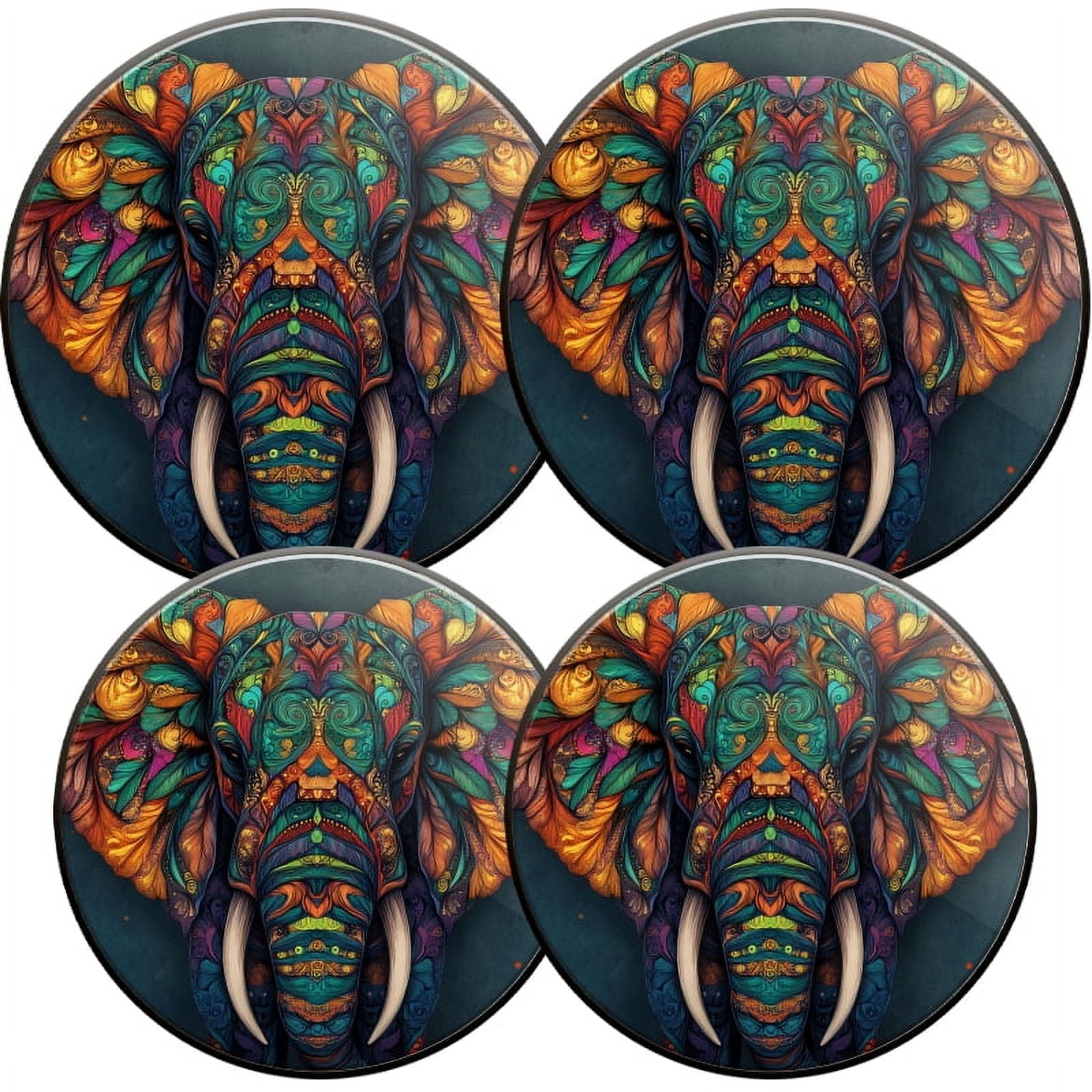 Electric Stove Burner Covers, Set of 4, Round Burner Cover,8 and 10 ...