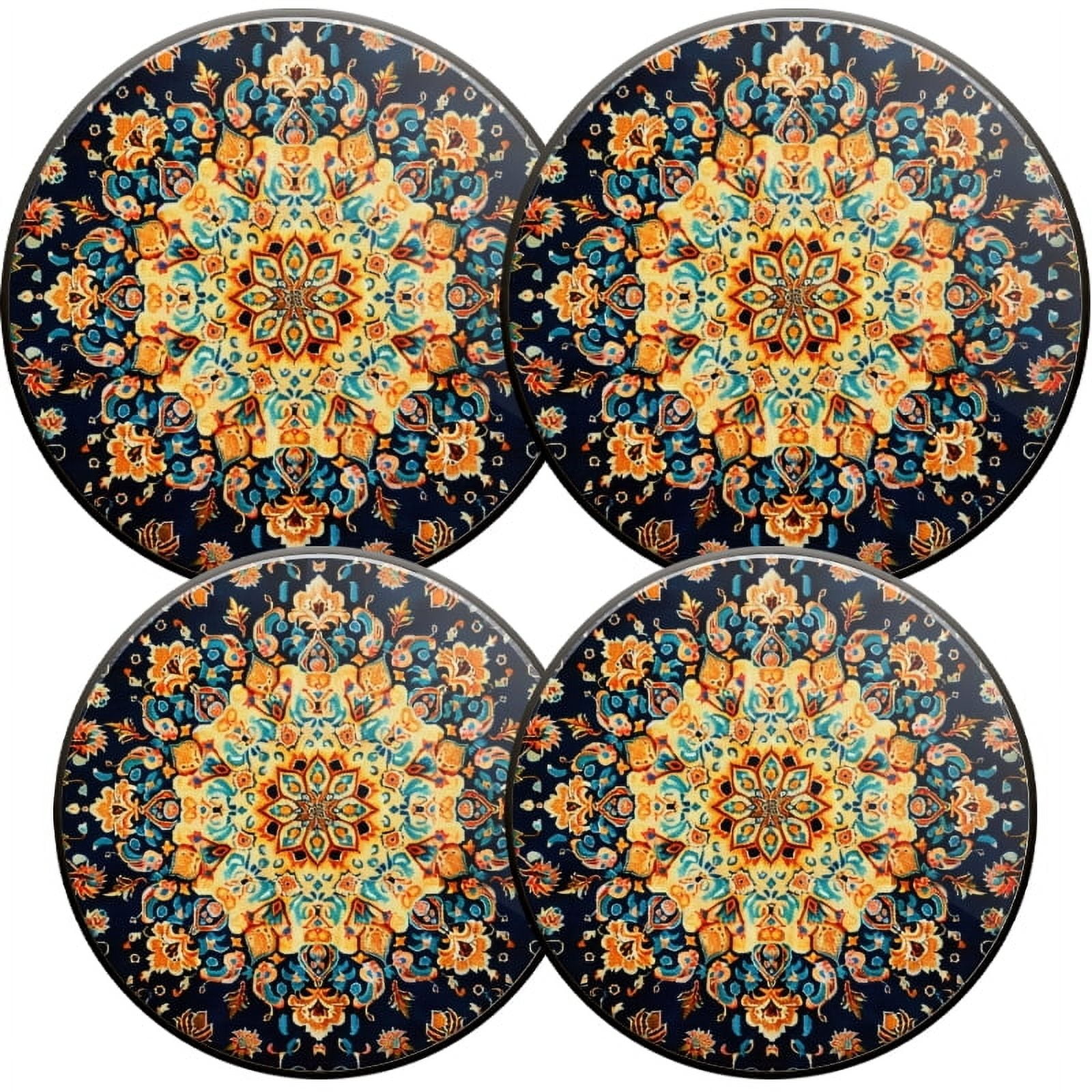 Electric Stove Burner Covers, Set of 4, Round Burner Cover,8 and 10 ...