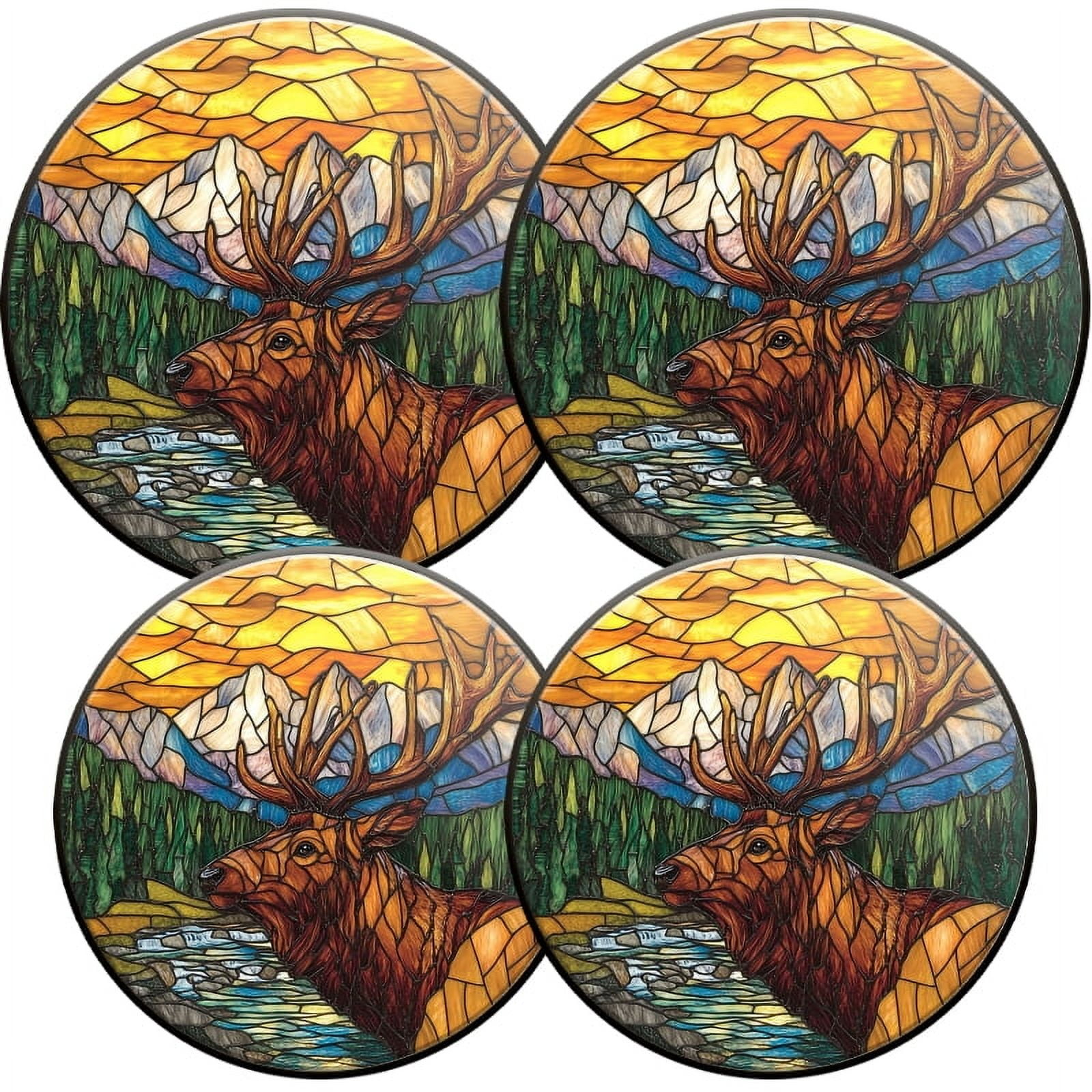 Electric Stove Burner Covers, Set of 4, Round Burner Cover,8 and 10 ...