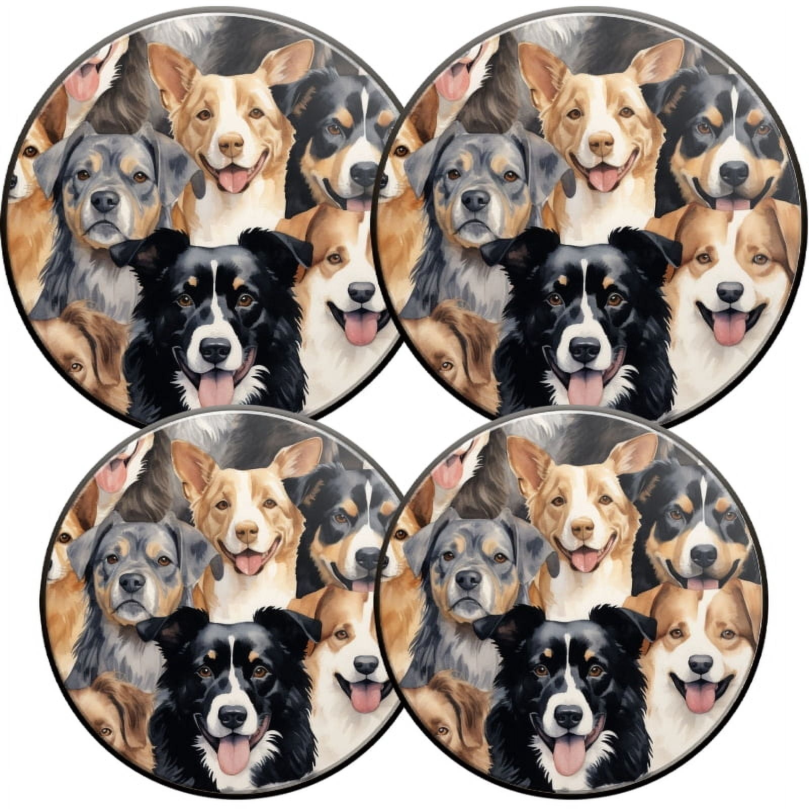 Electric Stove Burner Covers, Set of 4, Round Burner Cover,8 and 10 ...