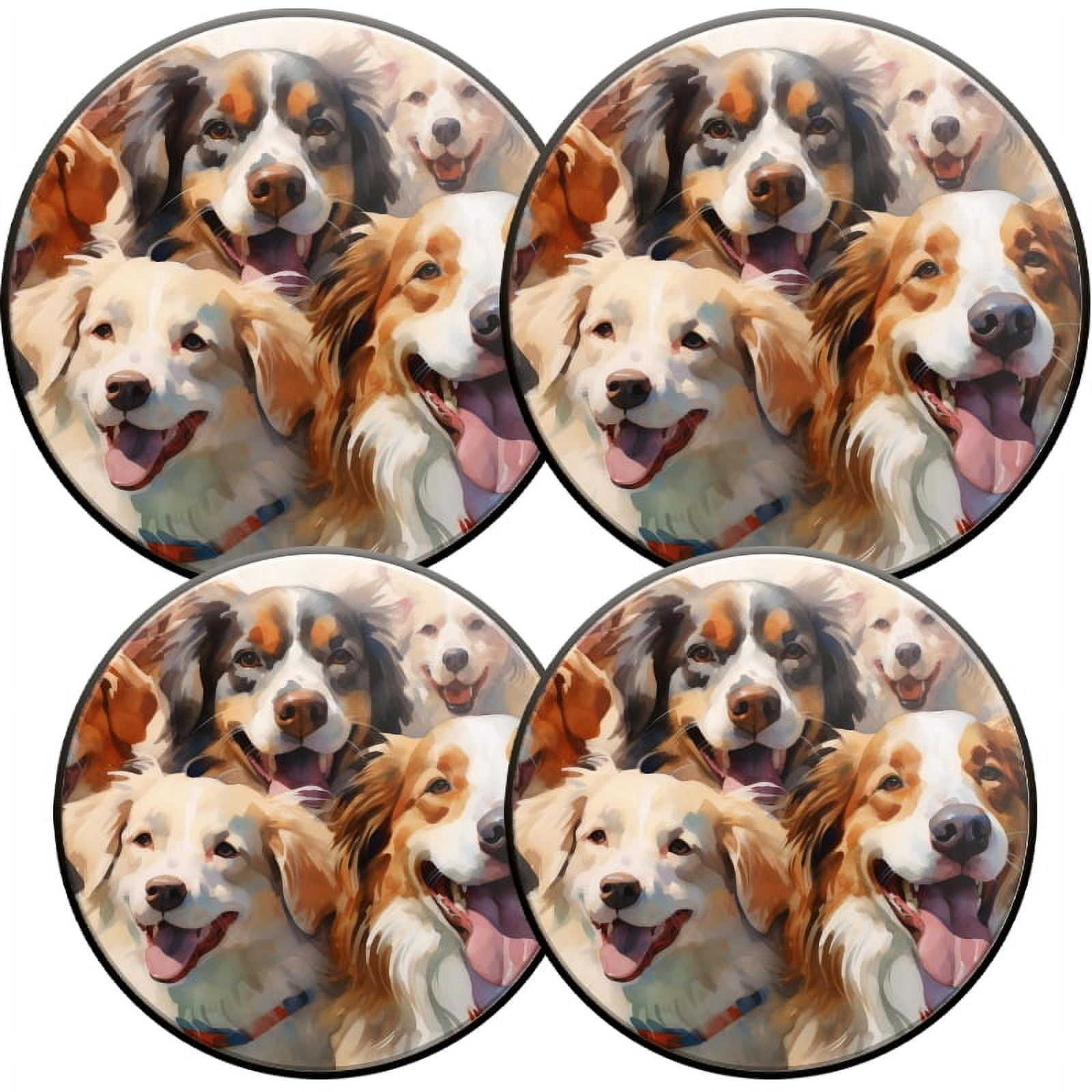 Electric Stove Burner Covers, Set of 4, Round Burner Cover,8 and 10 ...