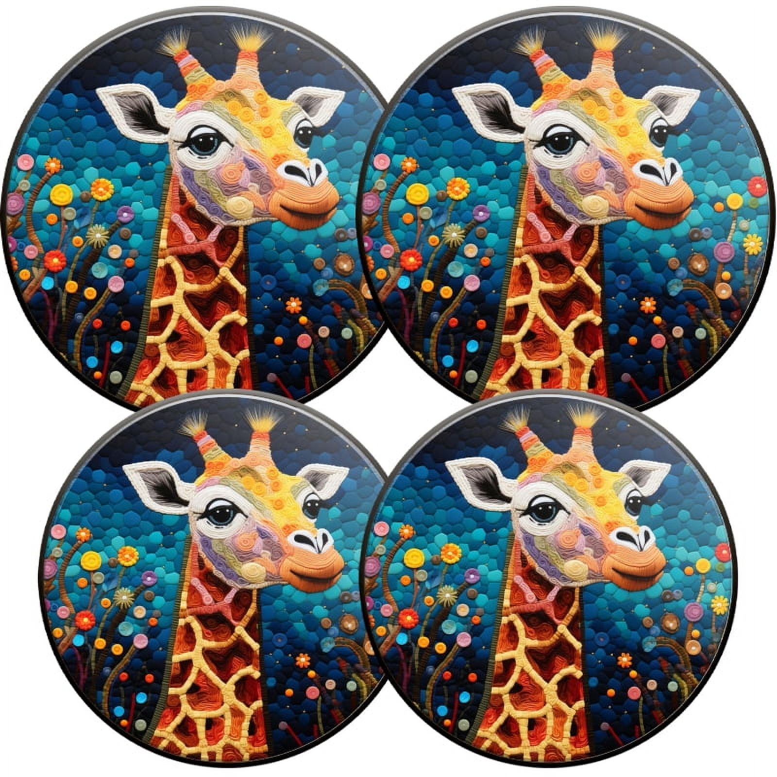 Electric Stove Burner Covers, Set of 4, Round Burner Cover,8 and 10 ...