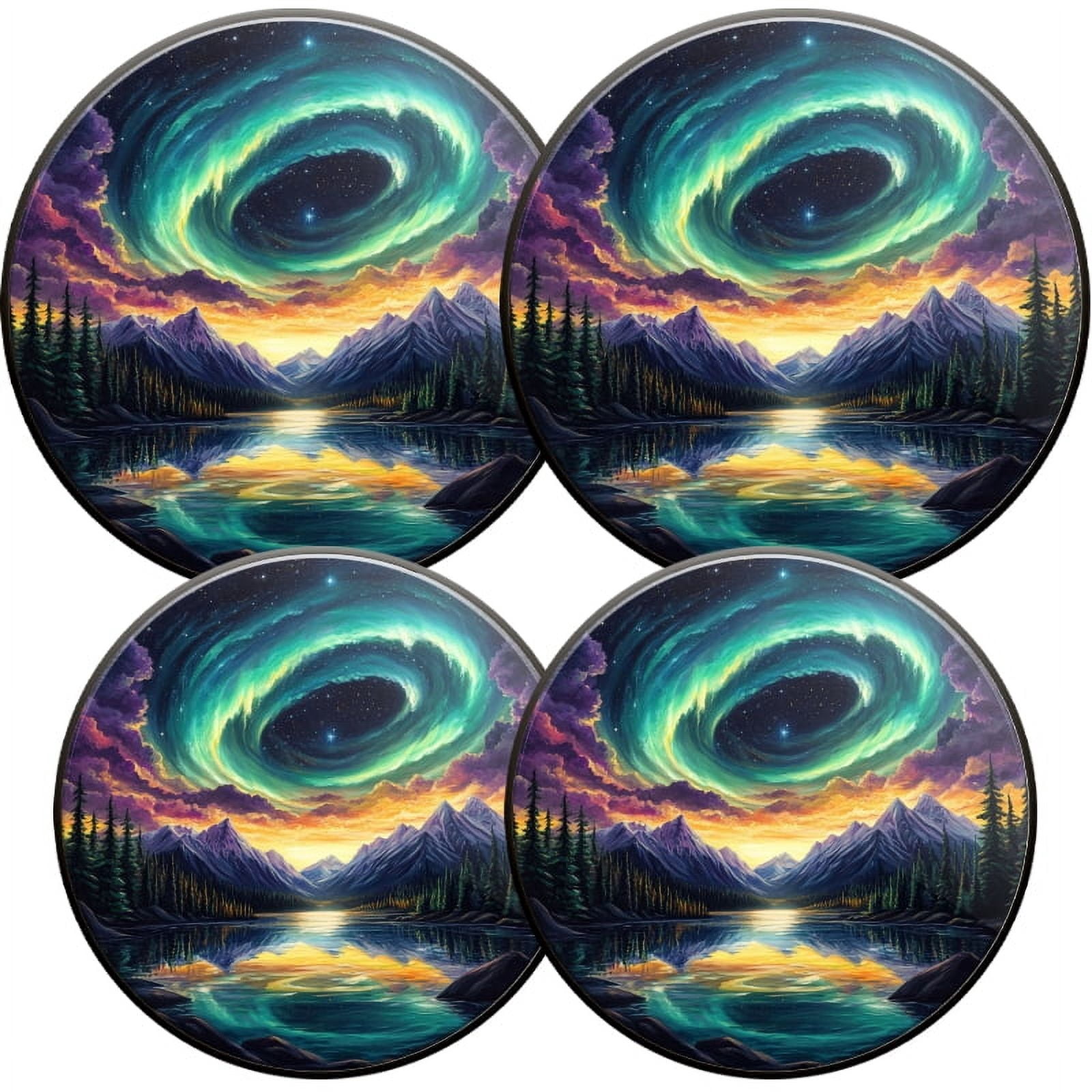 Electric Stove Burner Covers, Set of 4, Round Burner Cover,8 and 10 ...