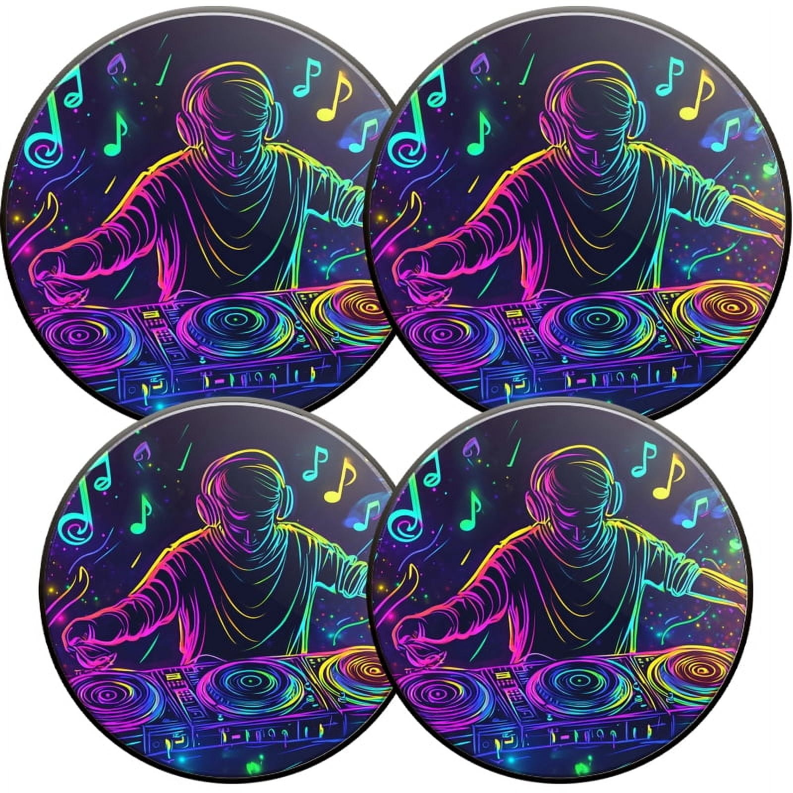 Electric Stove Burner Covers, Set of 4, Round Burner Cover,8 and 10 ...