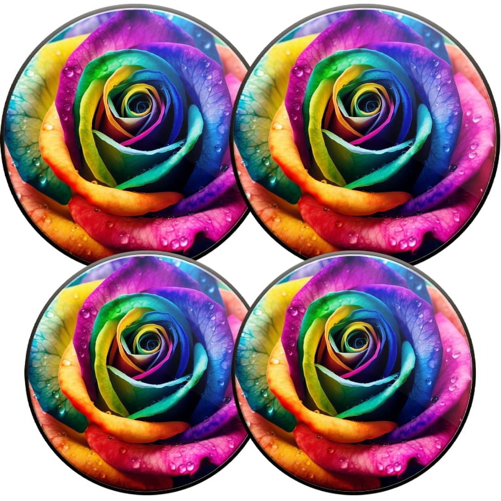Electric Stove Burner Covers, Set of 4, Round Burner Cover,8 and 10 ...