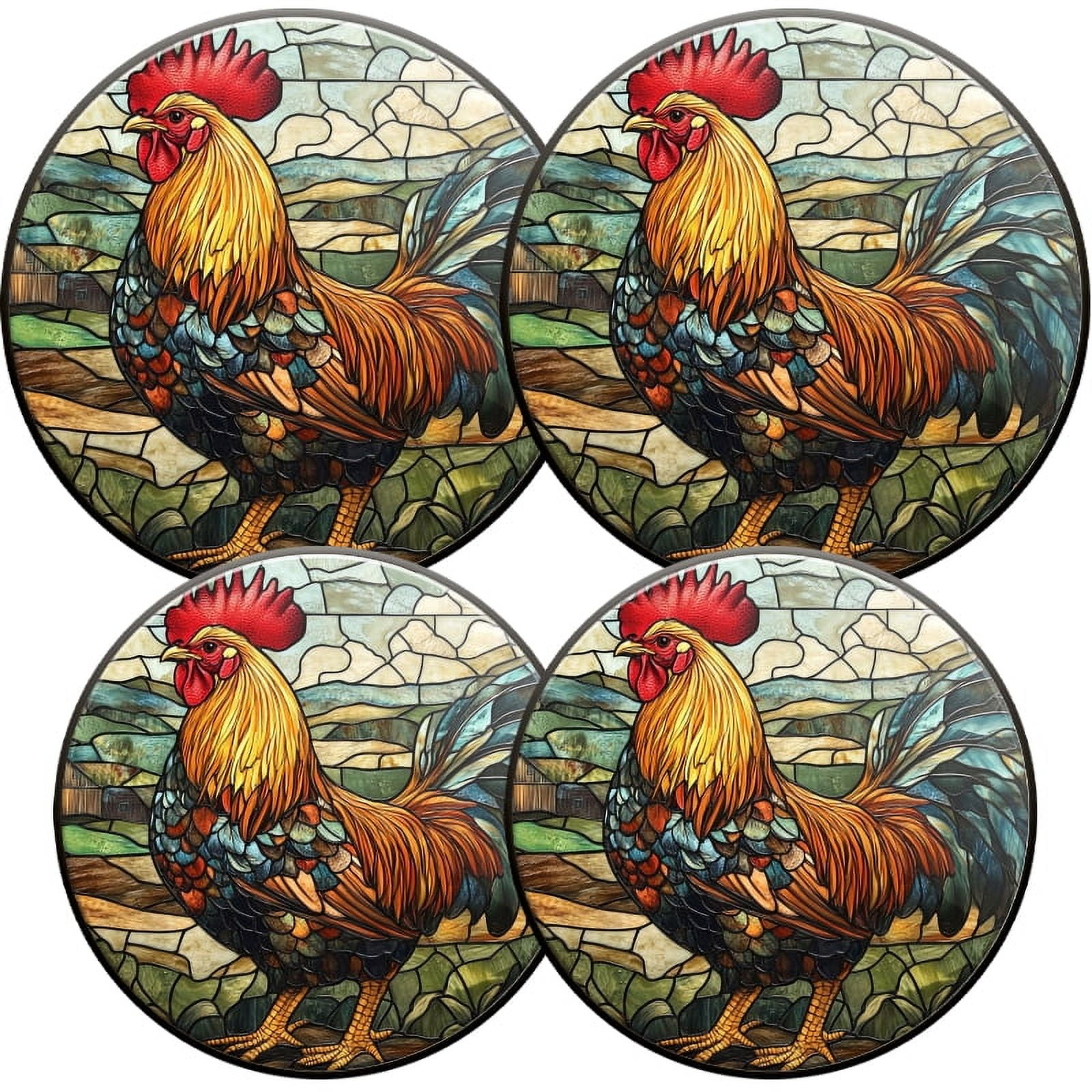 Electric Stove Burner Covers, Set of 4, Round Burner Cover,8 and 10 ...