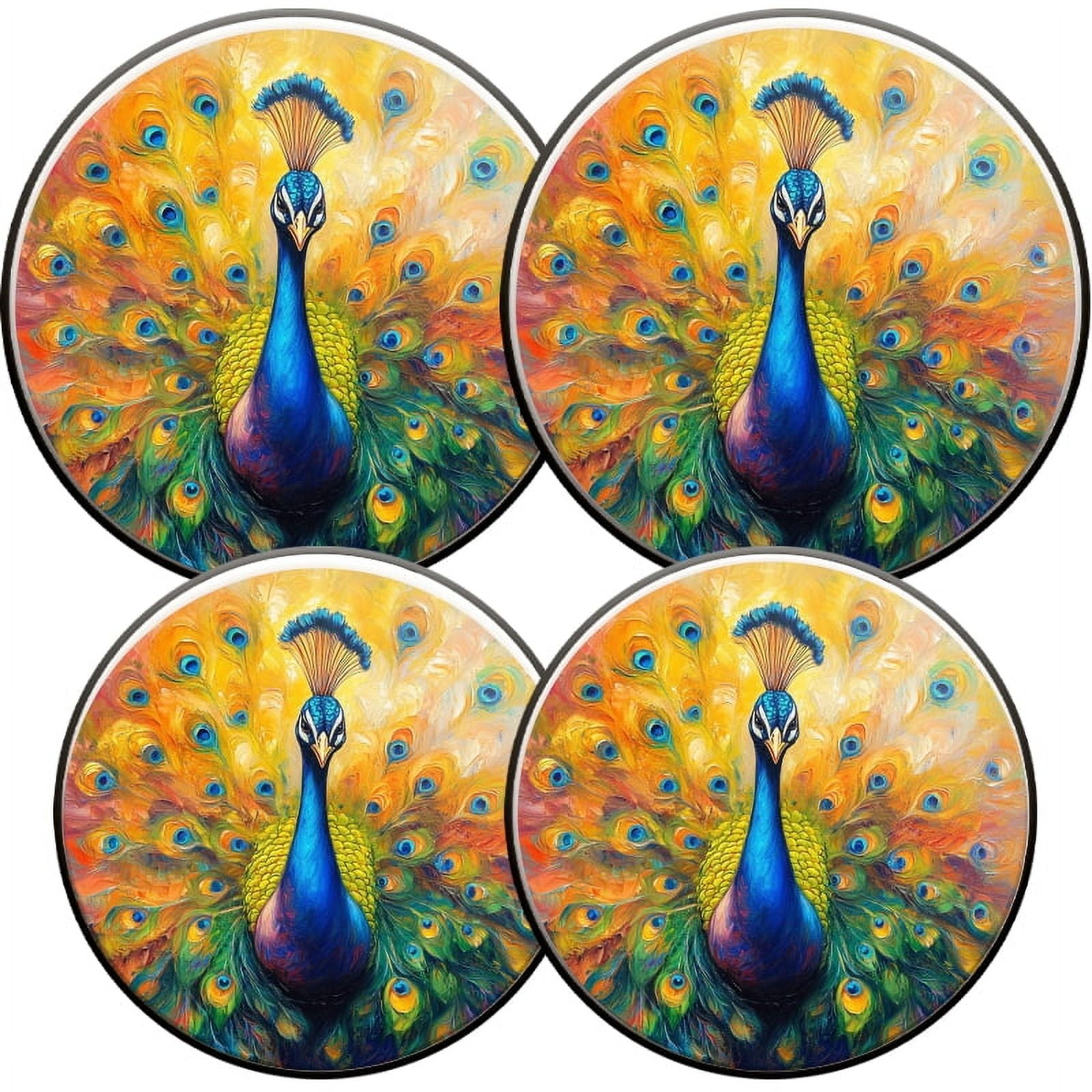 Electric Stove Burner Covers, Set of 4, Round Burner Cover,8 and 10 ...