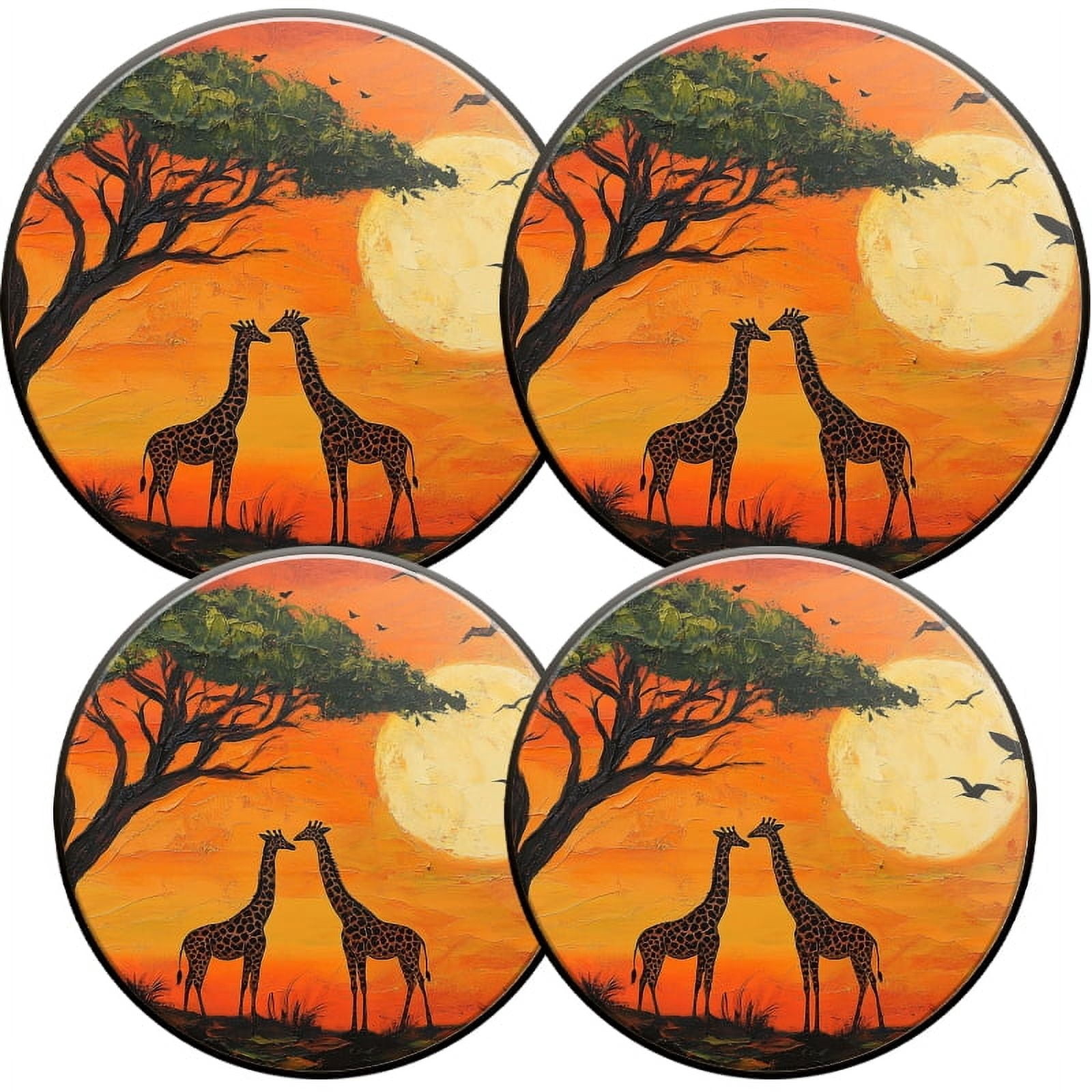 Electric Stove Burner Covers, Set of 4, Round Burner Cover,8 and 10 ...